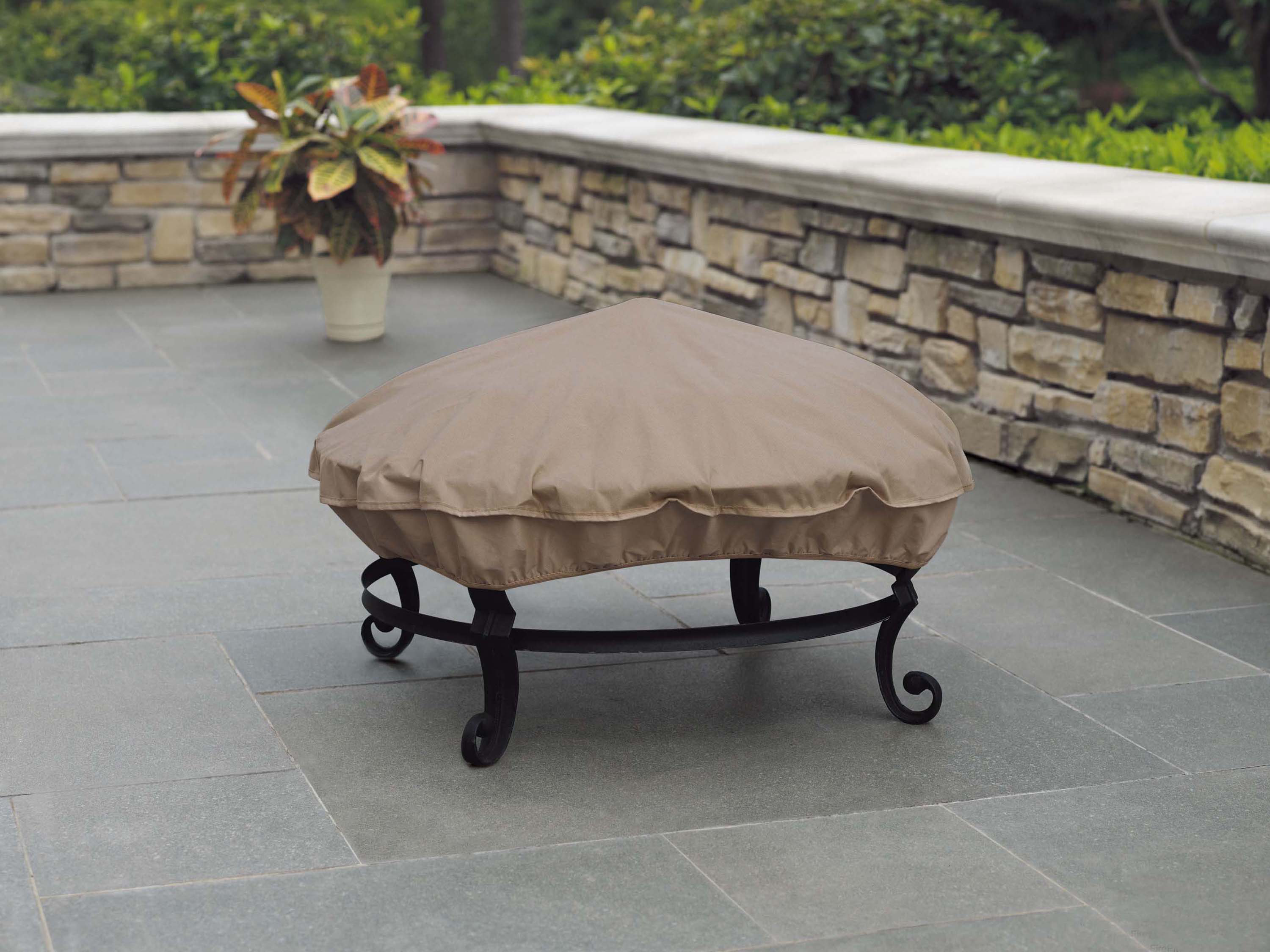 Rebrilliant Housse pour foyer d'extérieur Modern Leisure Basics, 36 po ...