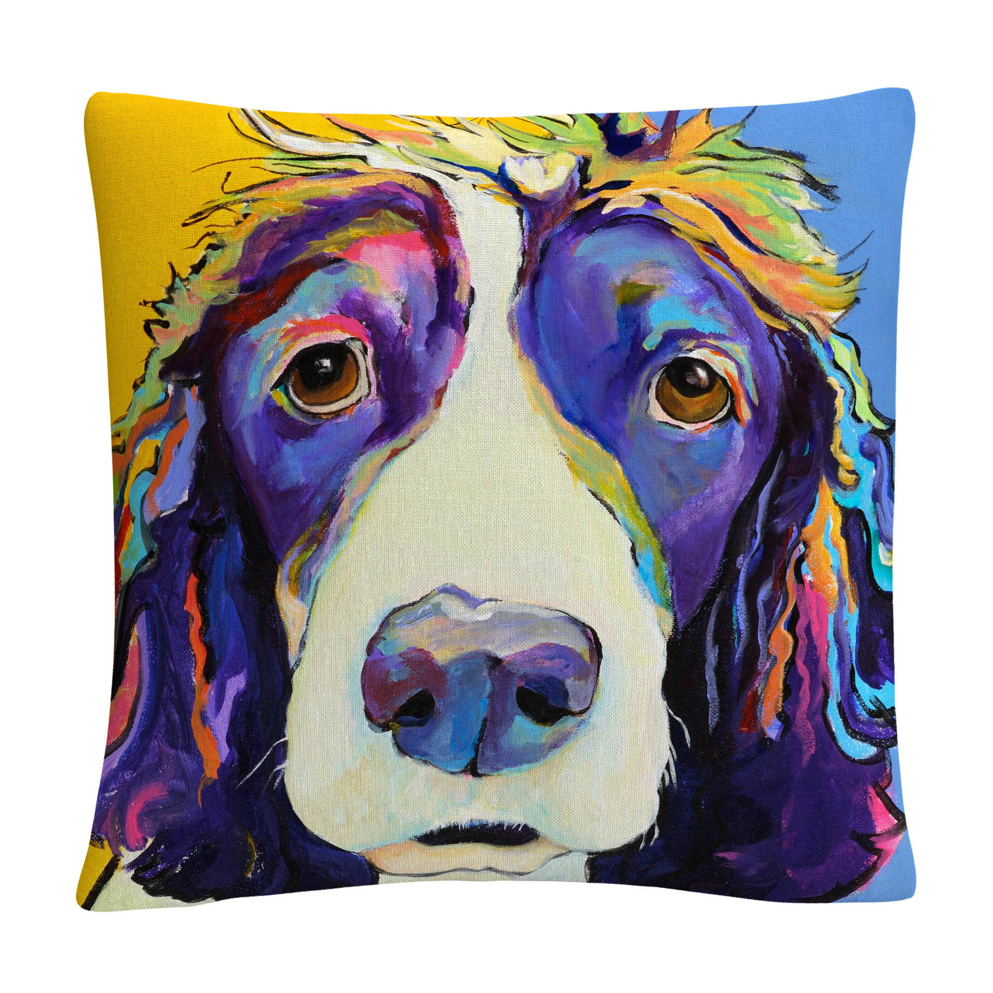 Trademark Fine Art Pat Saunders-White Sadie Throw Pillow | Wayfair