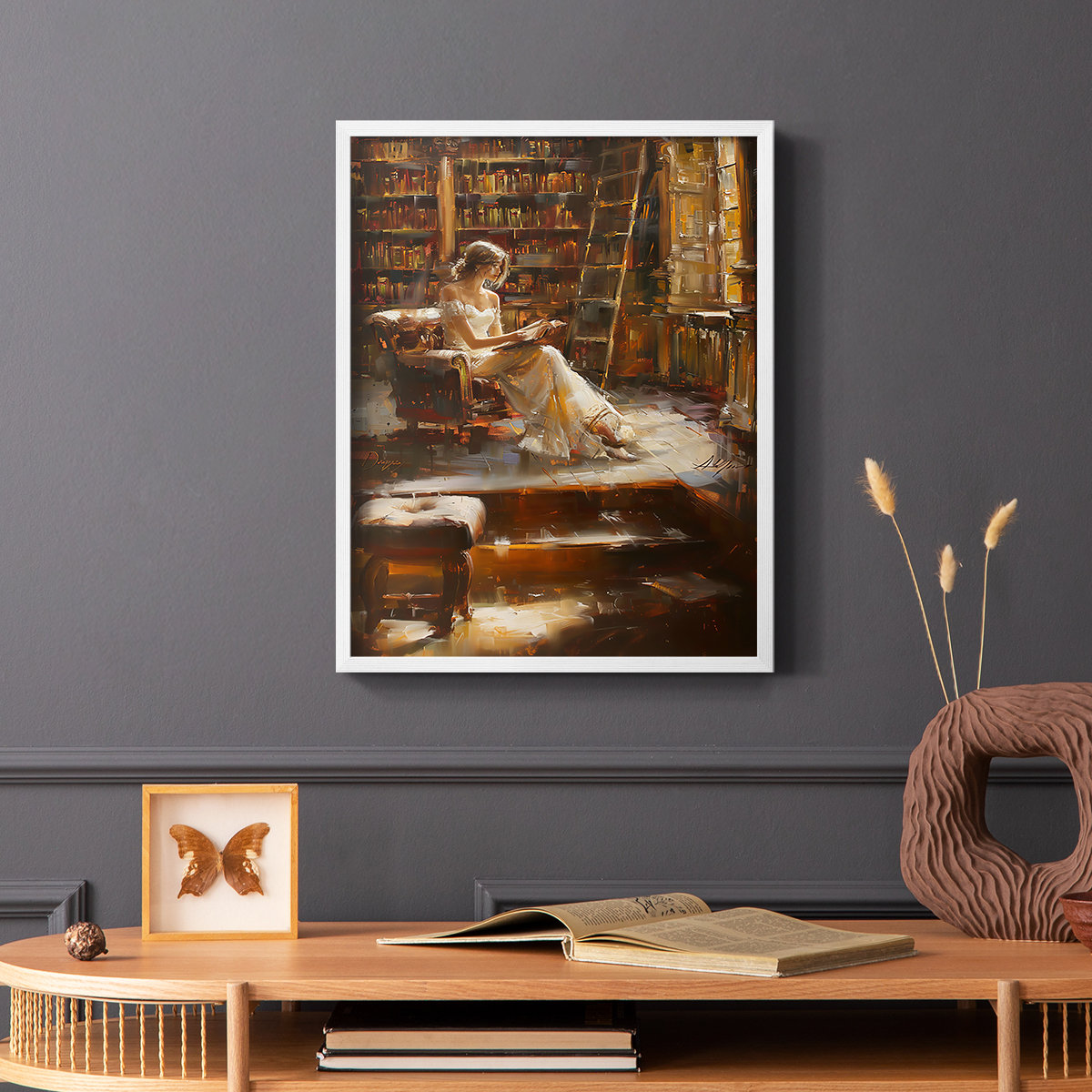 Winston Porter WOMEN Series DCCXXIV -Premium Framed Print -Ready to ...