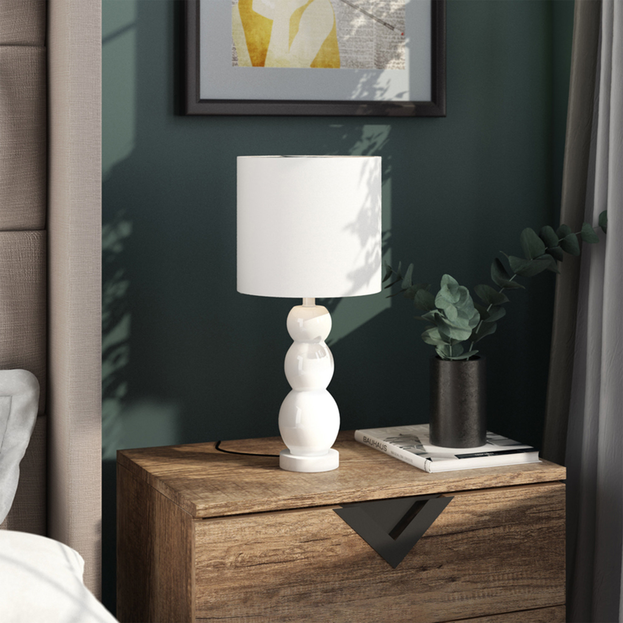 Wrought Studio™ Bowers 19" Table Lamp & Reviews | Wayfair
