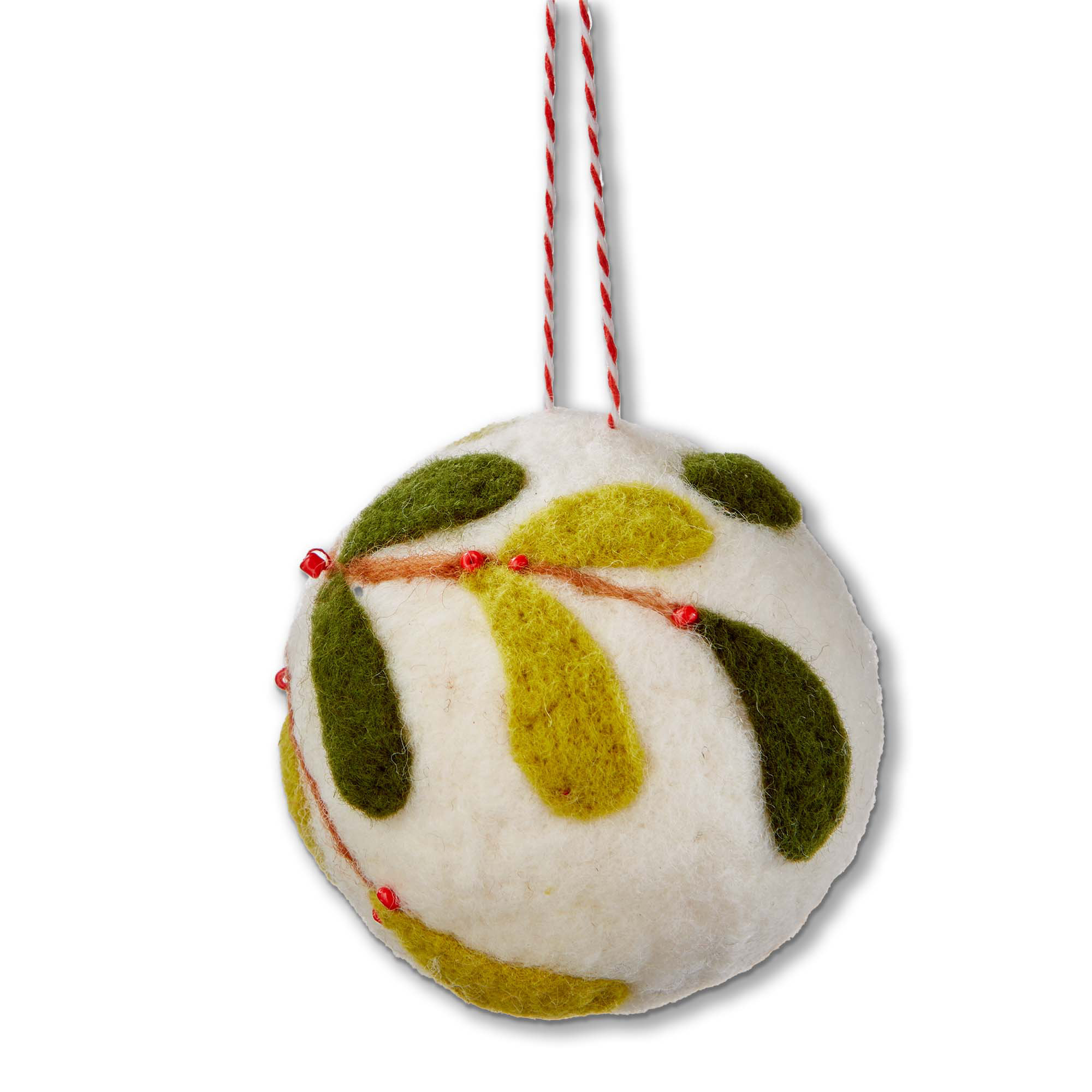 Ophelia & Co. Holiday Sprig Felt Ornament | Wayfair