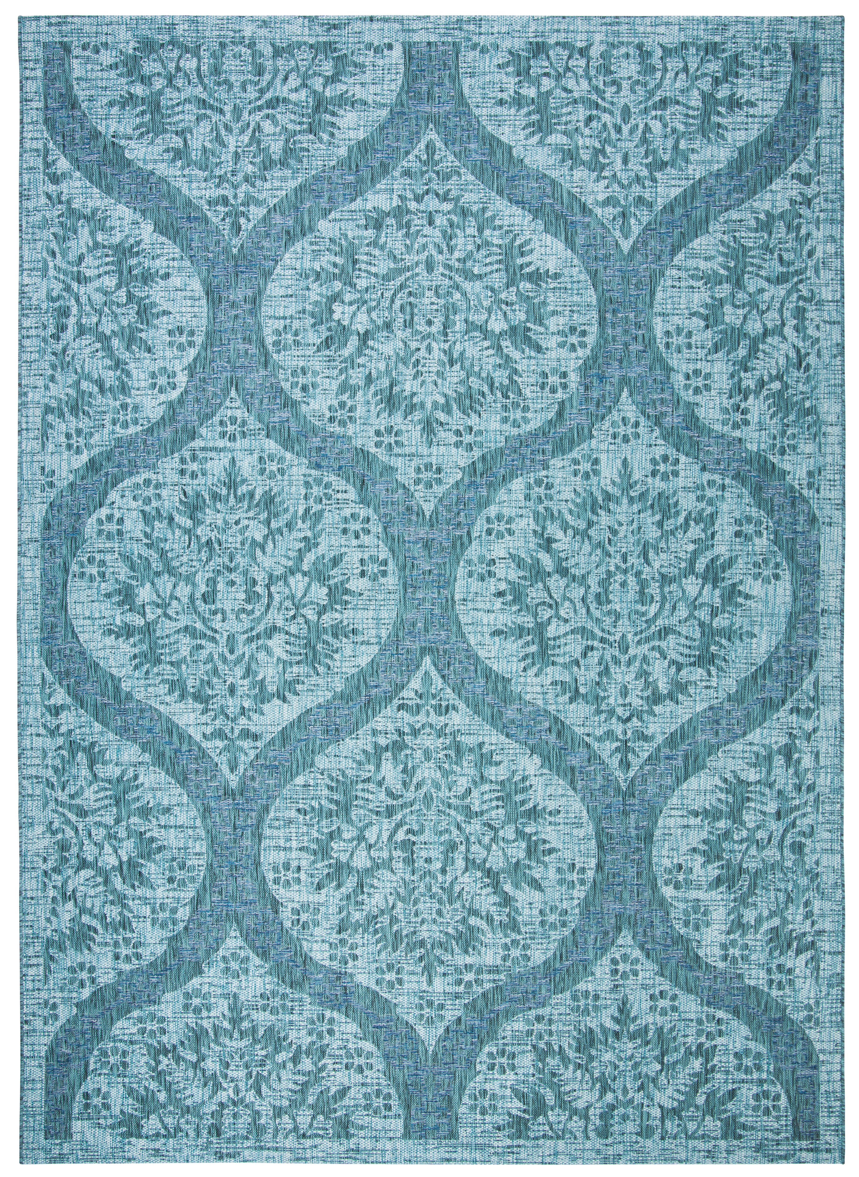 Winston Porter Hereth Performance Ikat Rug | Wayfair