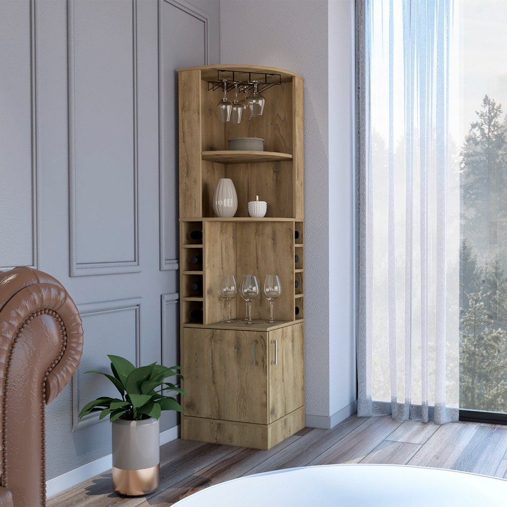 Millwood Pines Armoire de bar 18,4 po Bozhko - Wayfair Canada