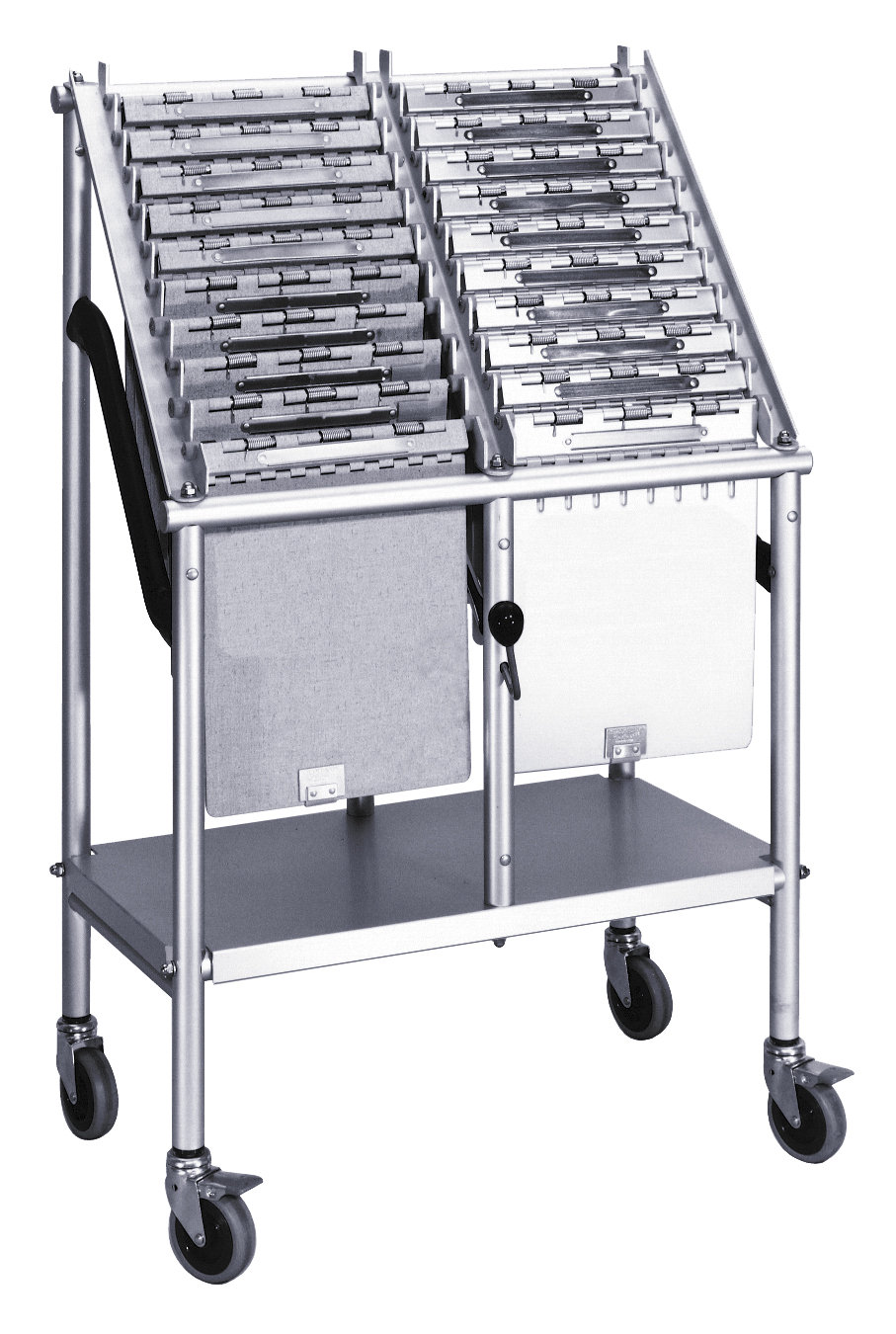 Omnimed 2 Tier Wheeled Chart Carrier File Cart | Wayfair