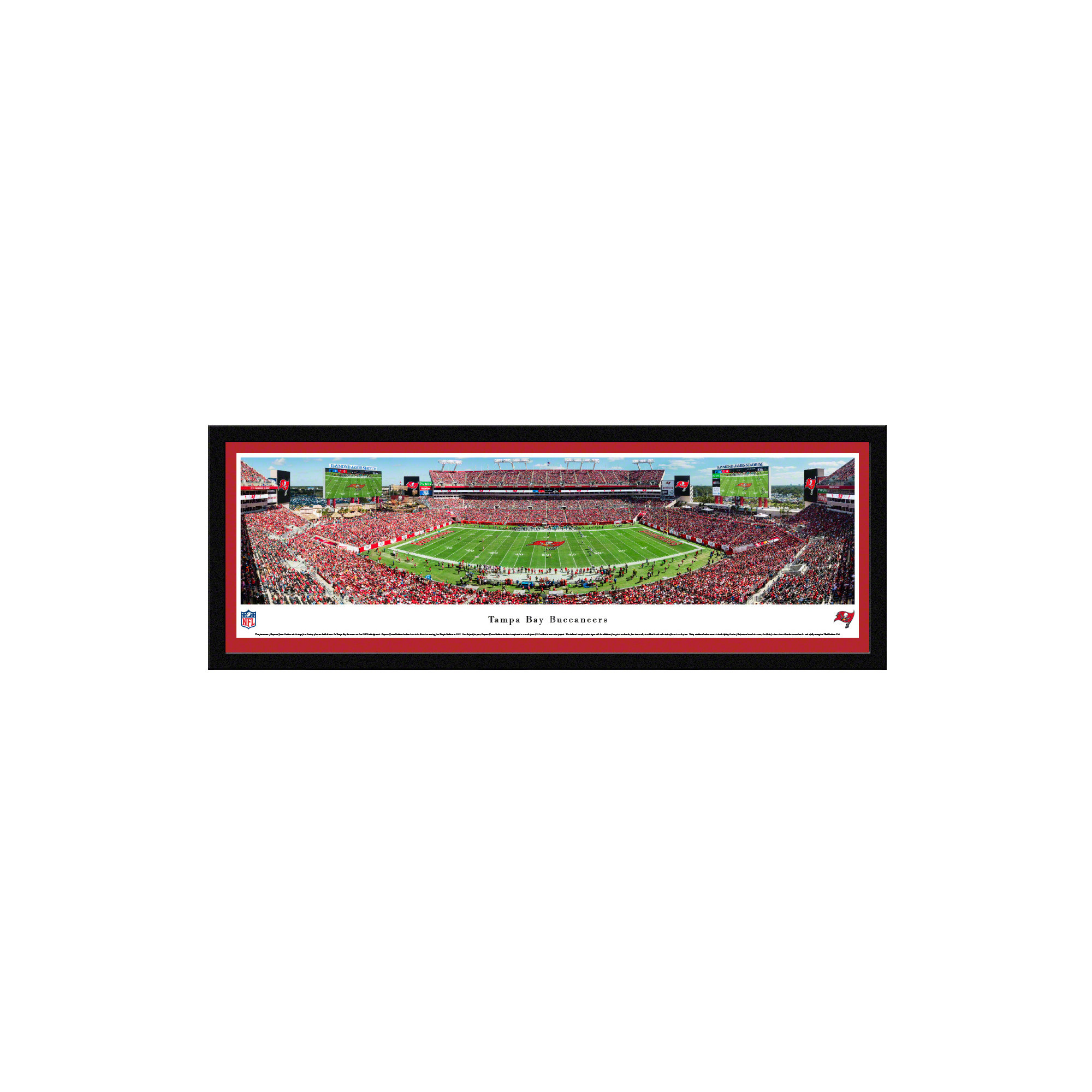 Vault W Artwork 'Tampa Bay Buccaneers' - Panoramic Photograph Print on ...