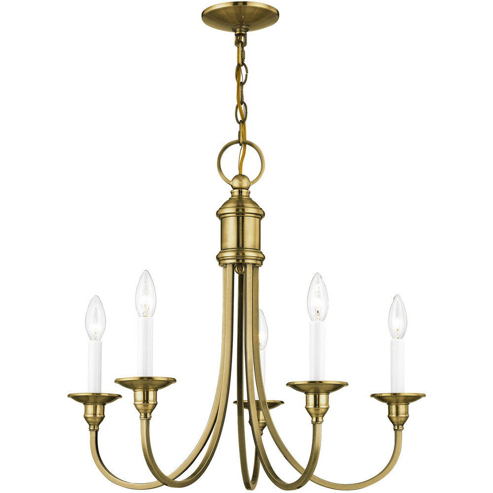 Rosdorf Park Javere 5 - Light Candle Style Classic Chandelier | Wayfair