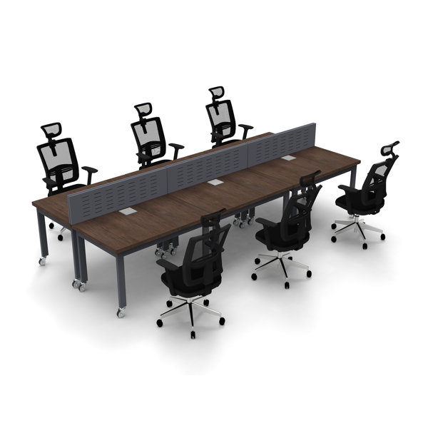 TeamWORK Tables 144'' Rectangle Conference Table | Wayfair