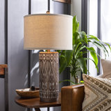 Rustic / Lodge Table Lamps You'll Love | Wayfair