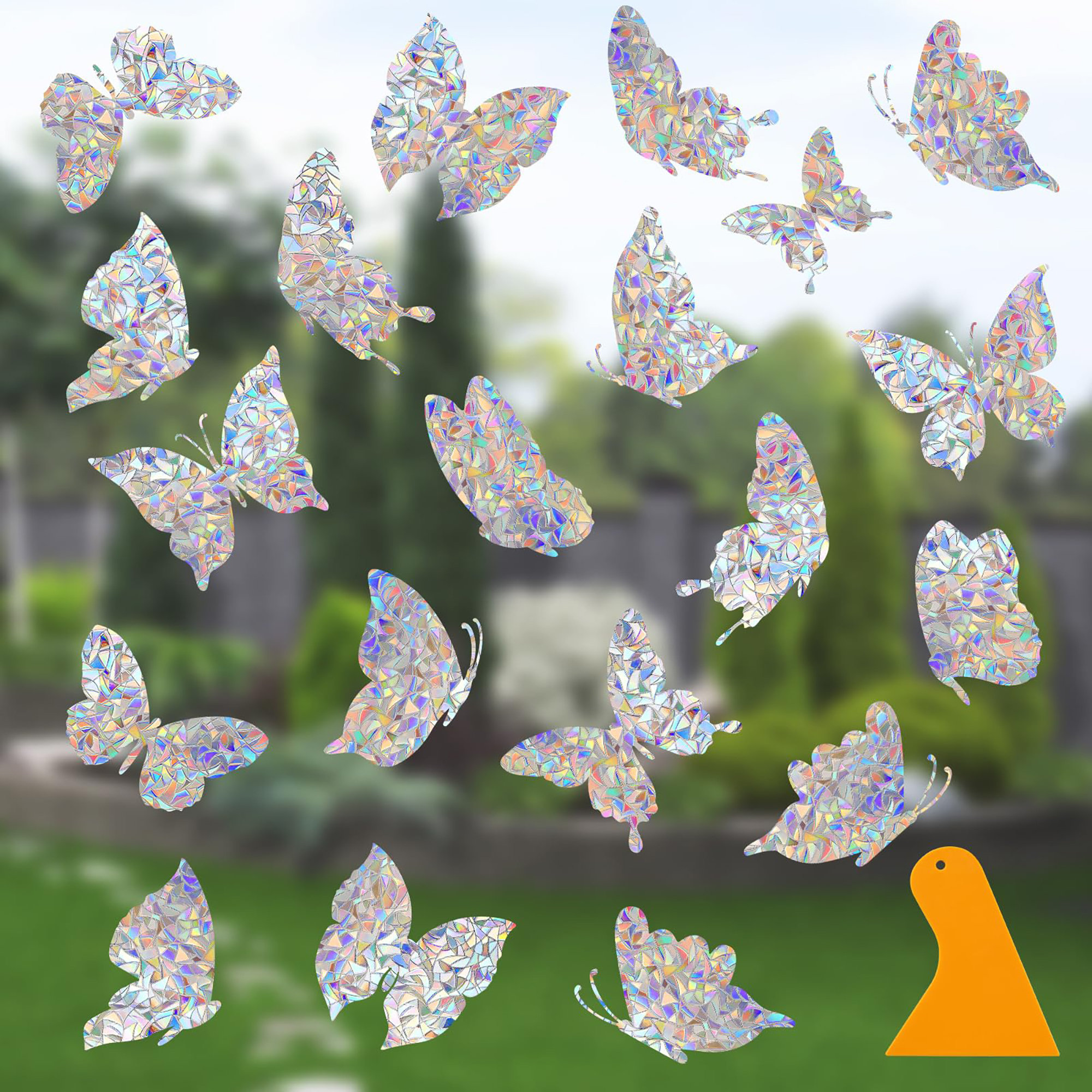 Gracie Oaks Window Decals to Prevent Birds Strikes | Wayfair