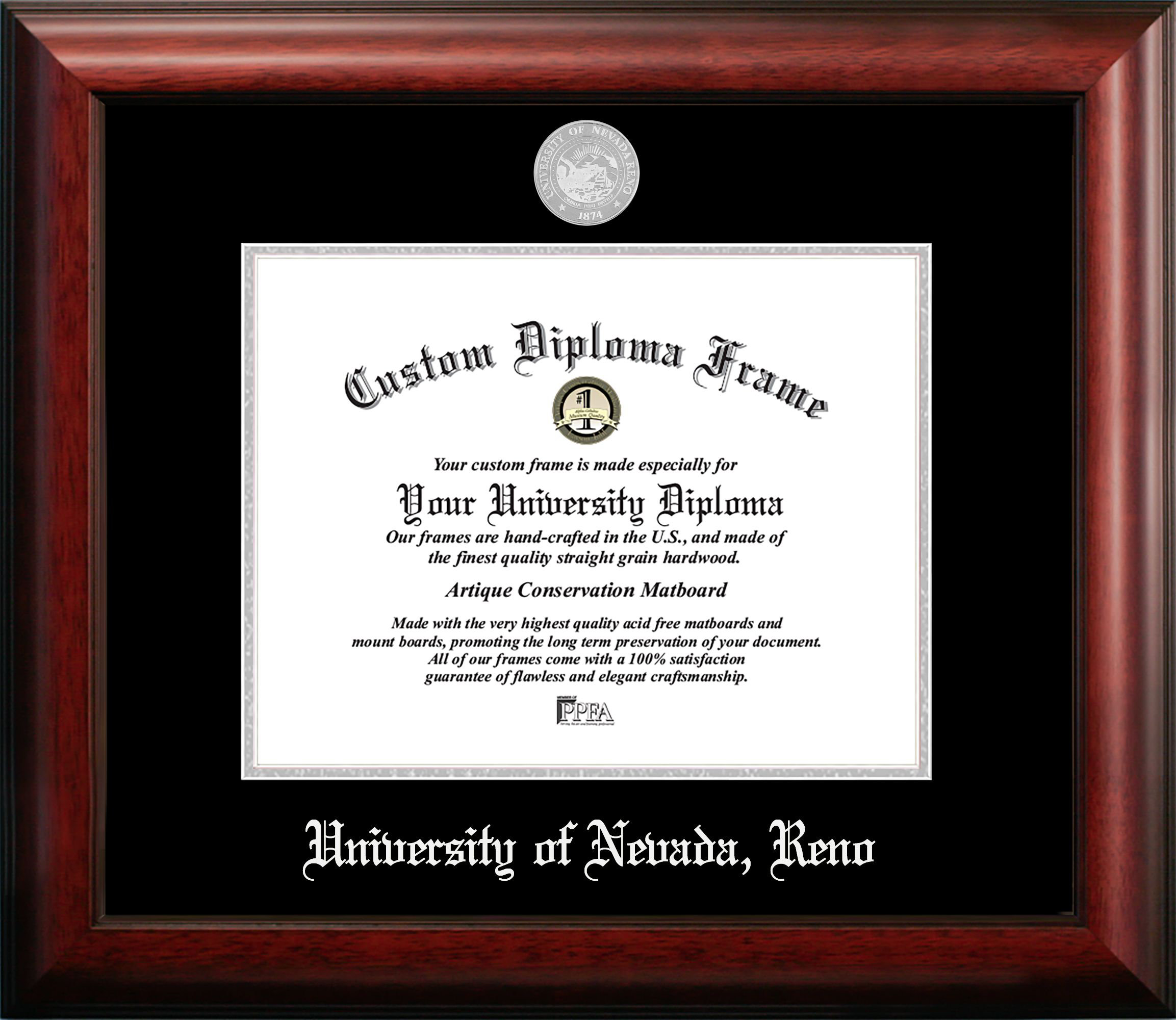 Campus Images University of Nevada Embossed Diploma Picture Frame | Wayfair