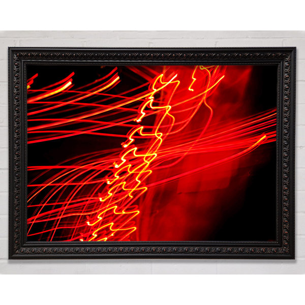 Perspections Gerahmtes Wandbild Red Distraction | Wayfair.de