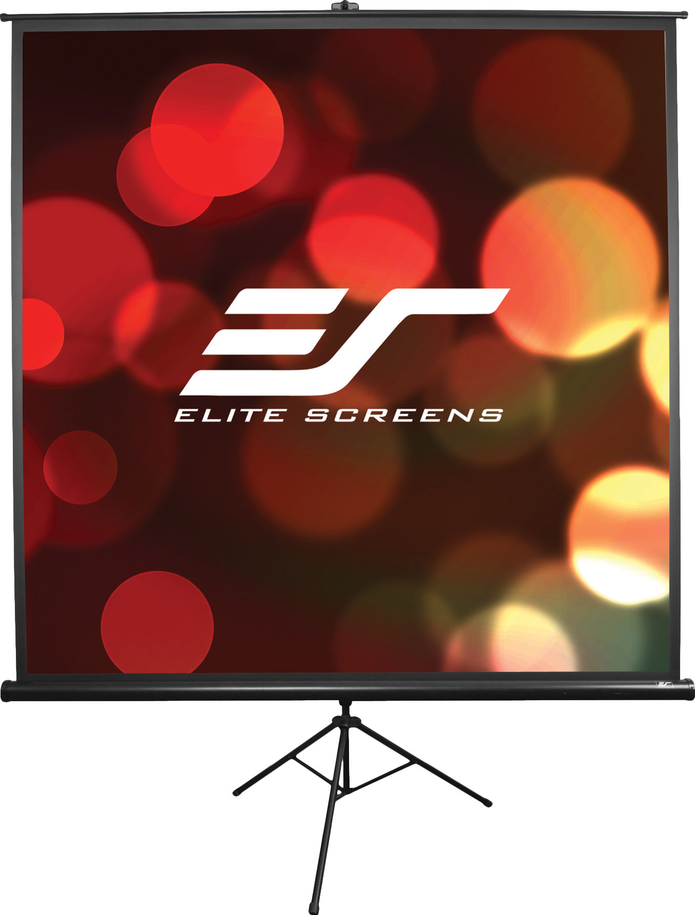 Elite Screens Tripod Series Portable Pull-Up Projector Screen, Matte ...