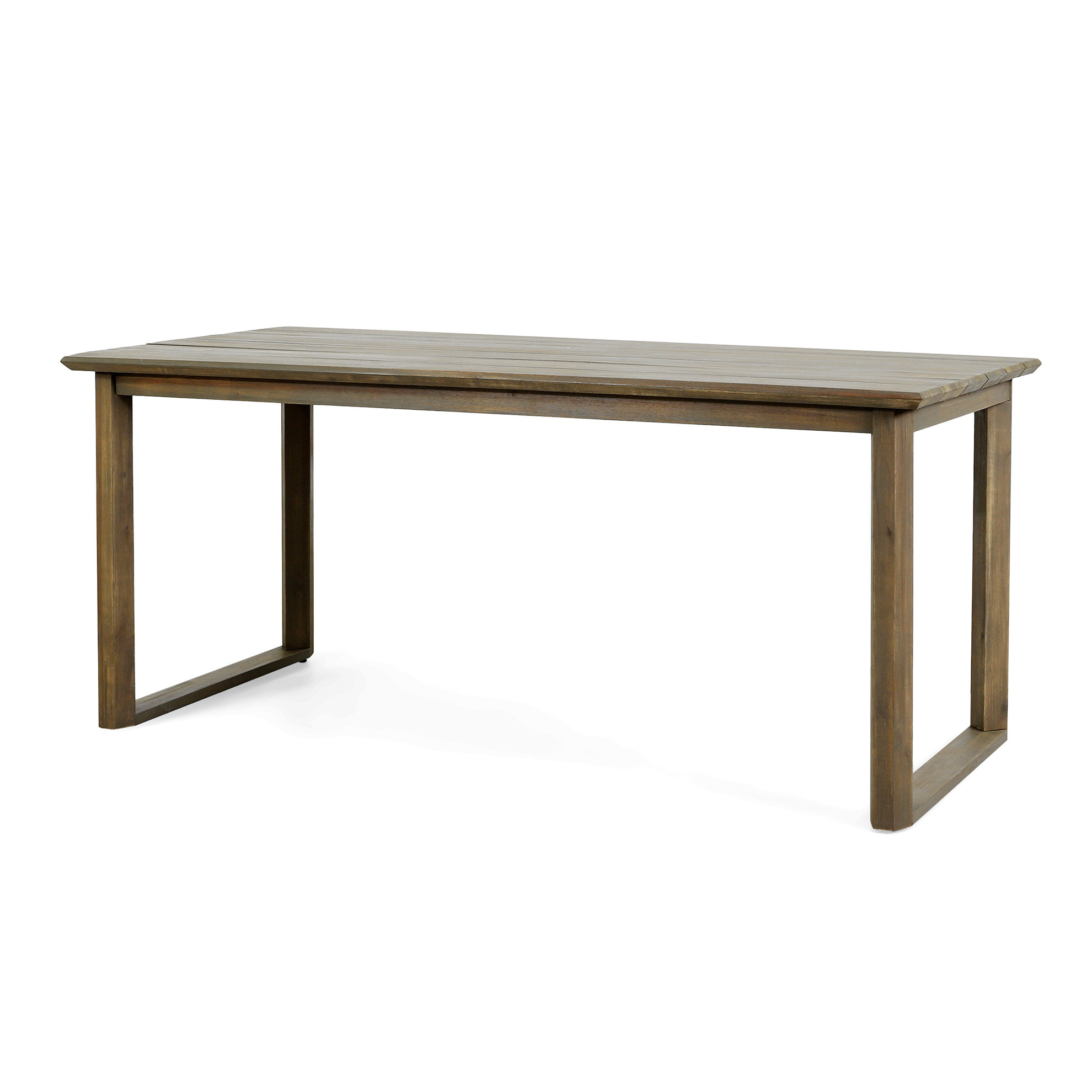 Latitude Run® Sturdy Outdoor Dining Table For Picnics And Backyard ...