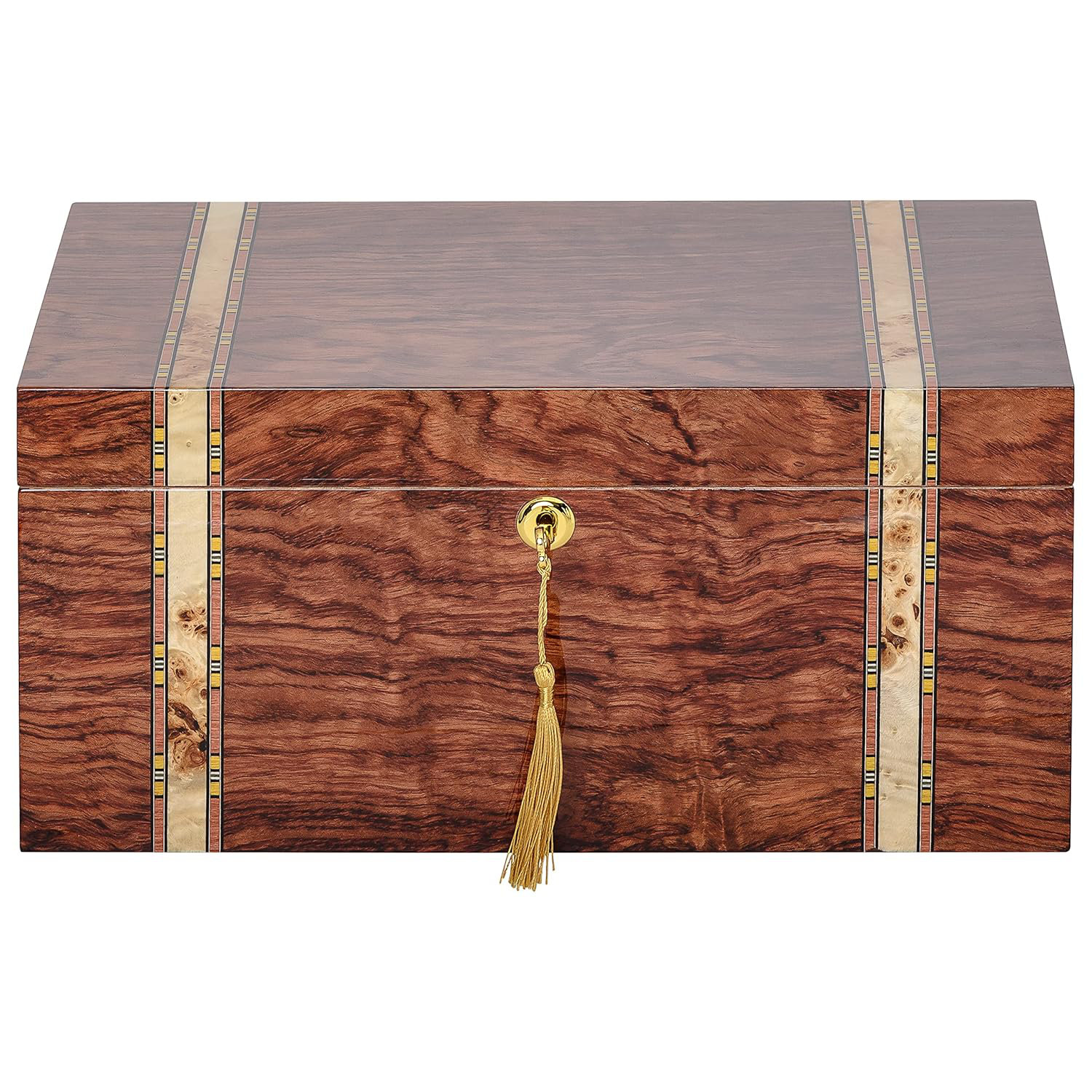 Lark Manor Caileb Wood Cigar Humidor - Wayfair Canada
