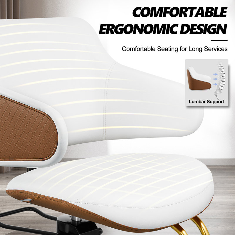 Inbox Zero Faux Leather Reclining Massage Chair | Wayfair