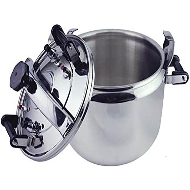 Cooler Depot 80 Qt Largest Commercial Aluminum Pressure Cooker | Wayfair