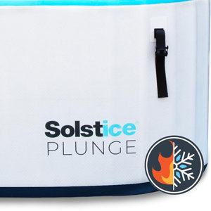 Solstice White PVC Insulated Ice Bath with Lid | Wayfair