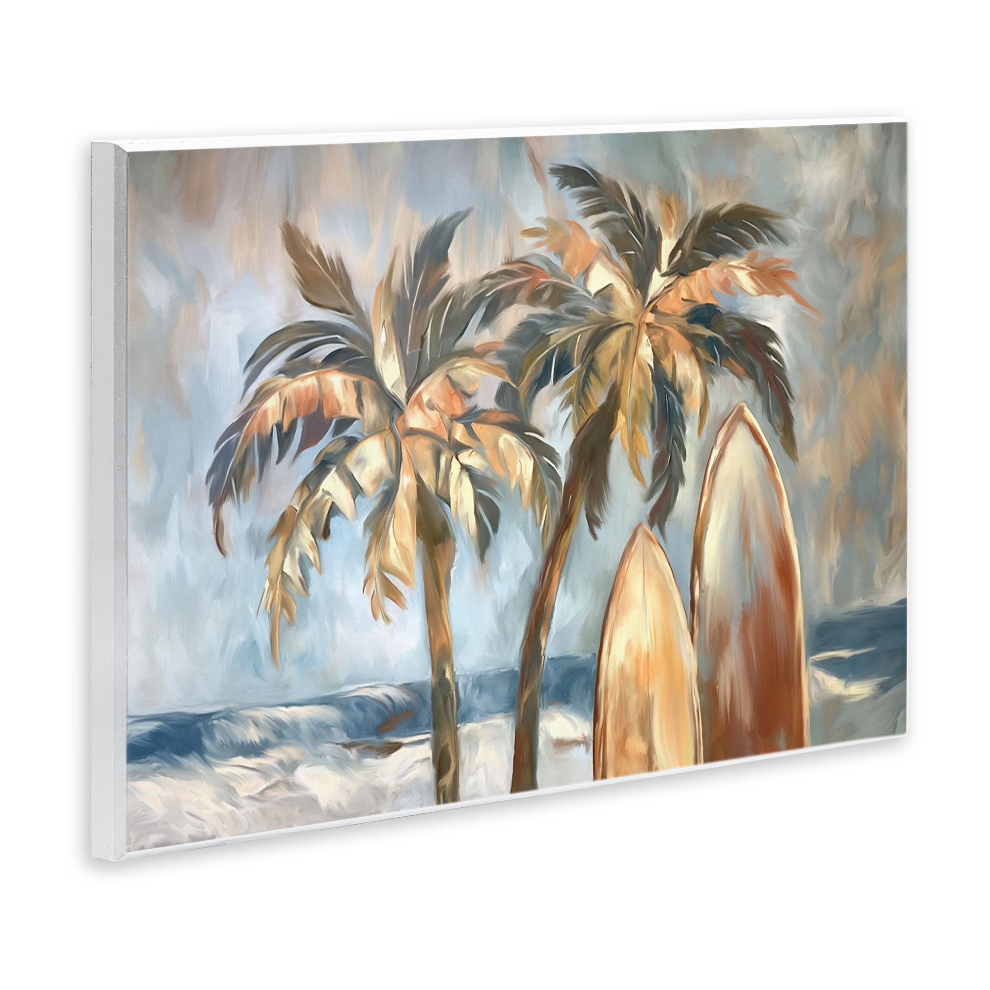 Bay Isle Home™ Warm Tropical Surfboards Wall Plaque, design by Ramona ...