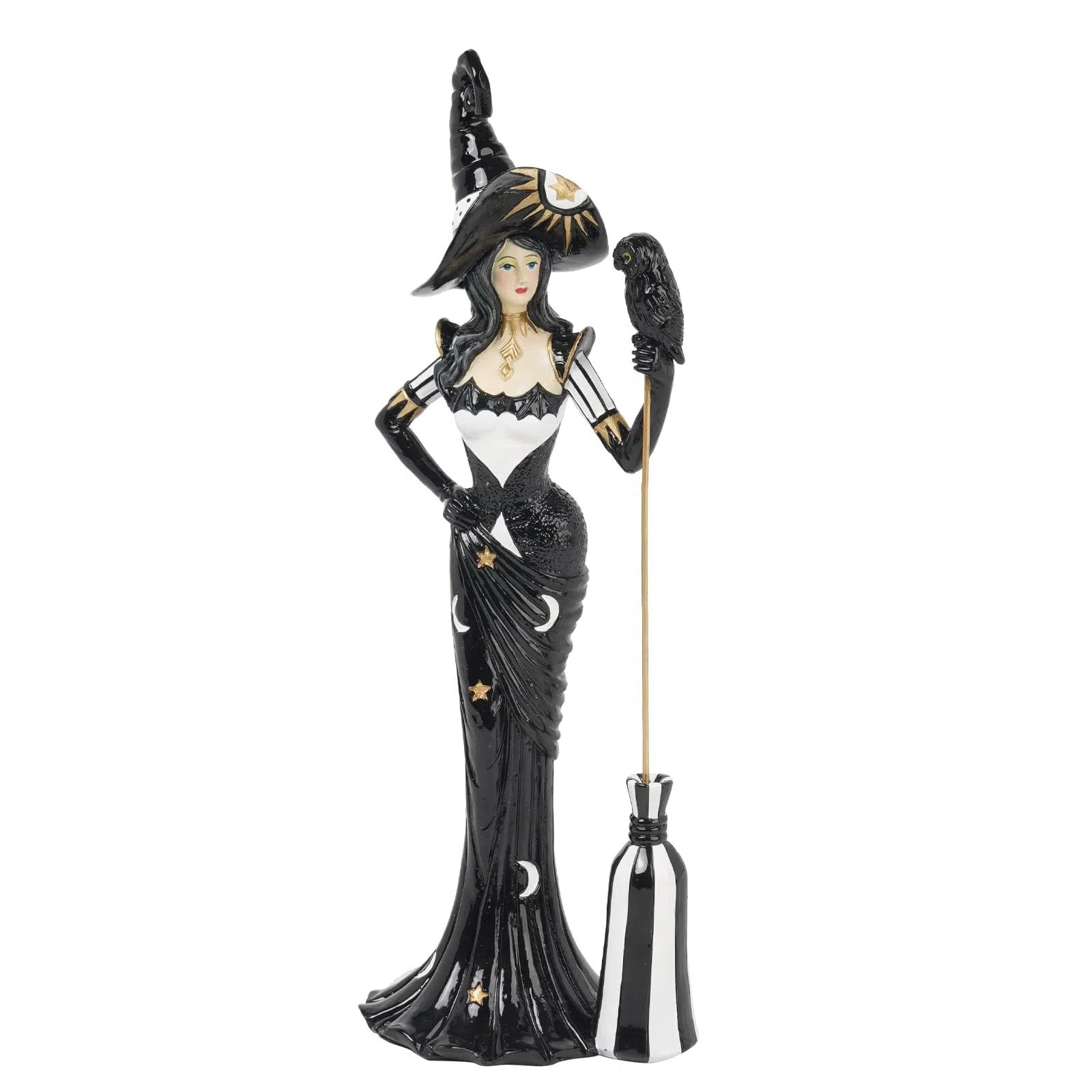 The Holiday Aisle® Fairyland Witch Figurine for Halloween Decoration ...