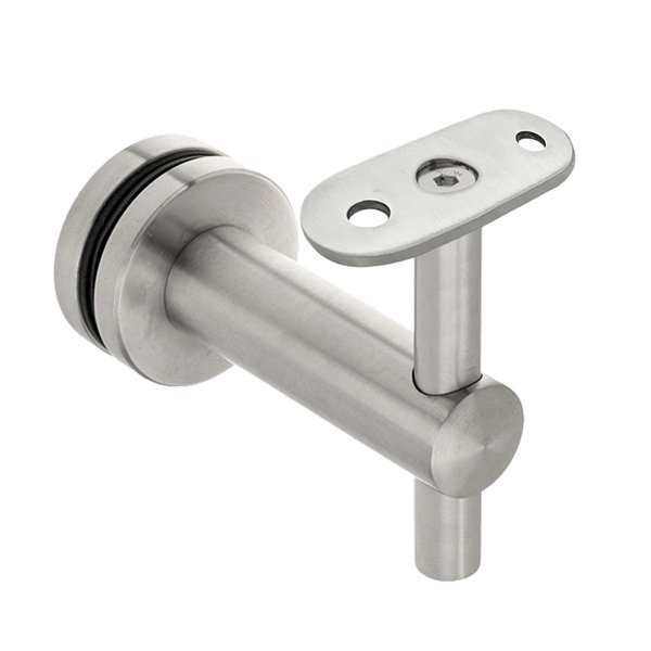 Cel Glass Mount Handrail Bracket | Wayfair