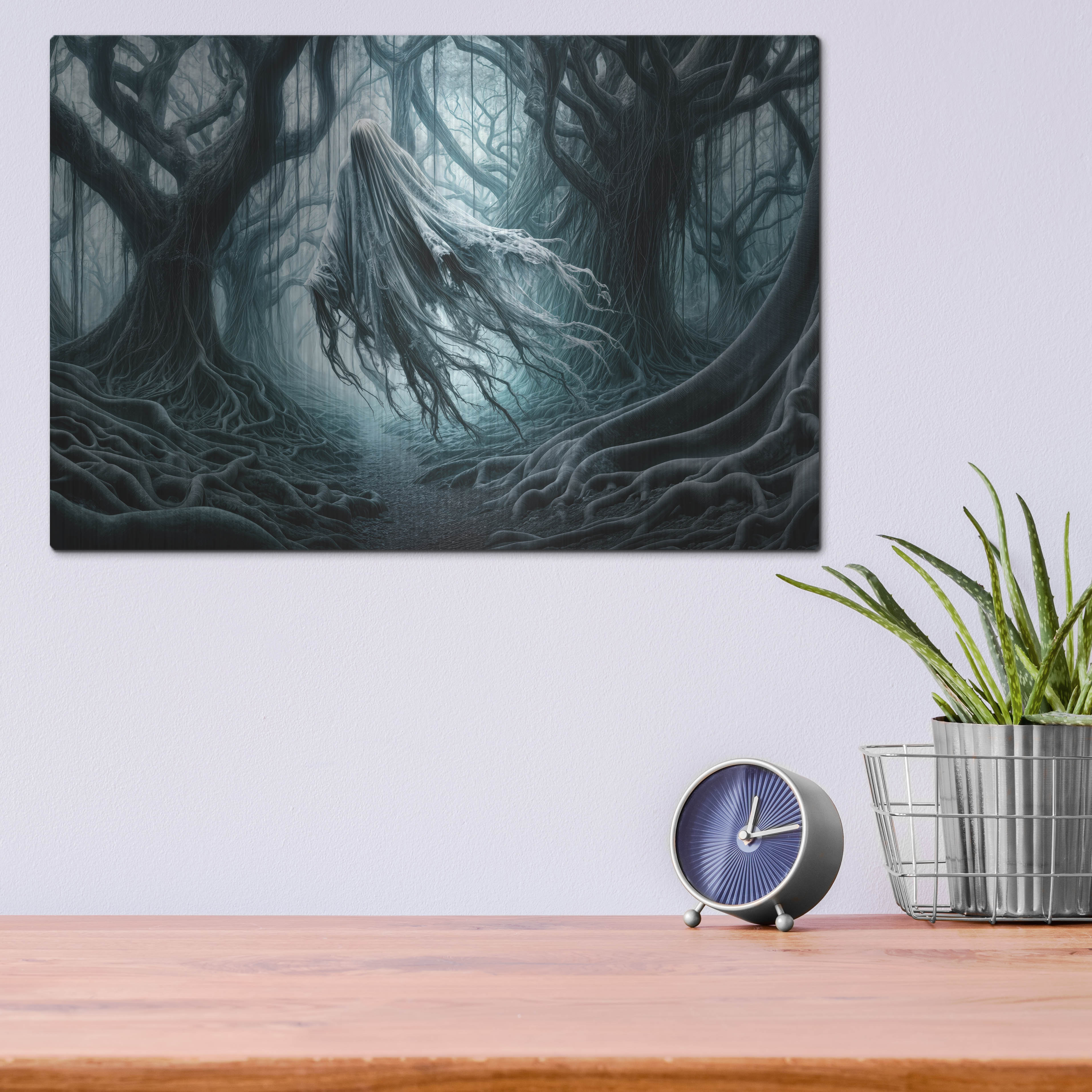 Trinx 'Mystical Forest' by Rey Klimt Metal Wall Art - Wayfair Canada