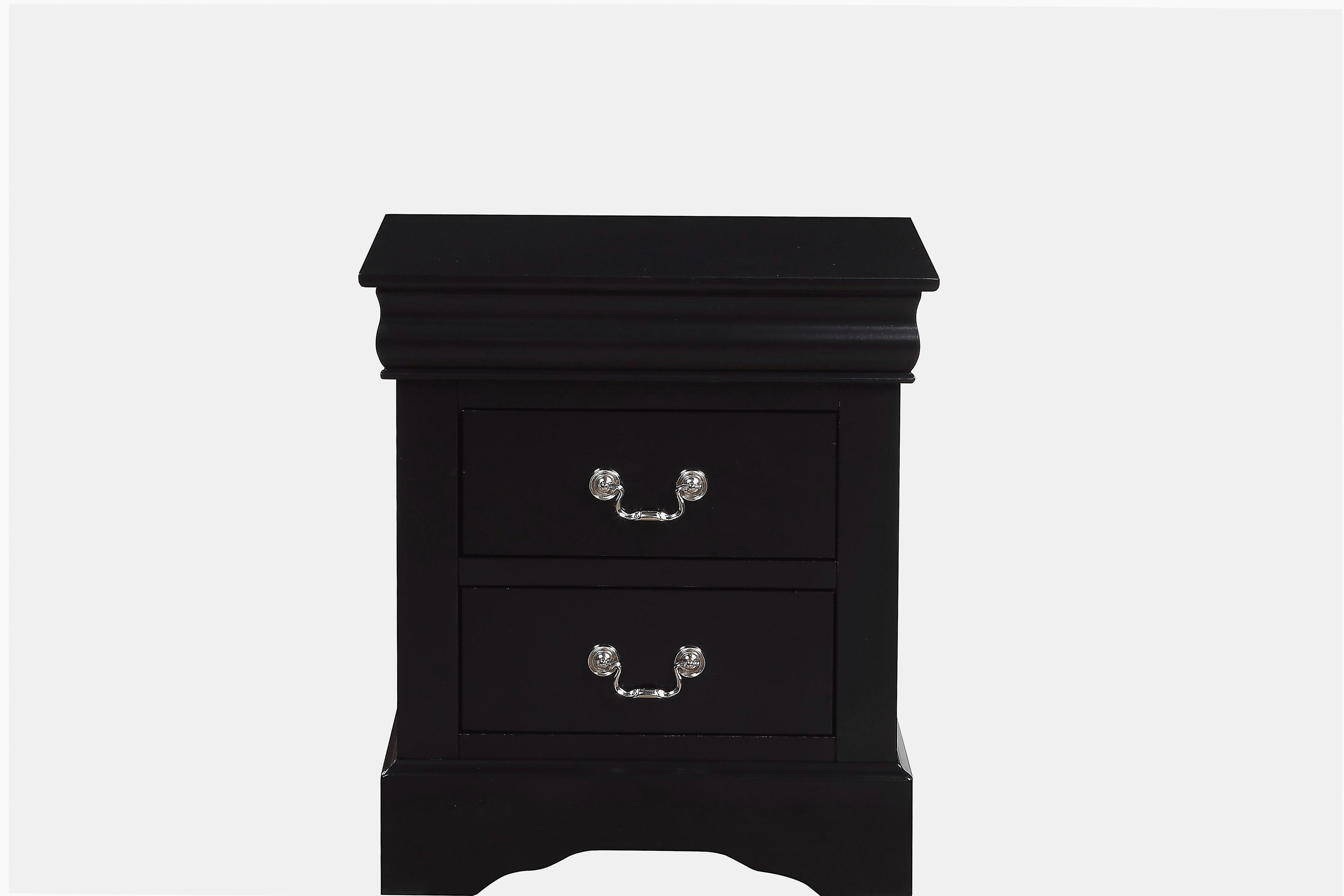 Charlton Home® Louis Philippe III White Finish Nightstand | Wayfair
