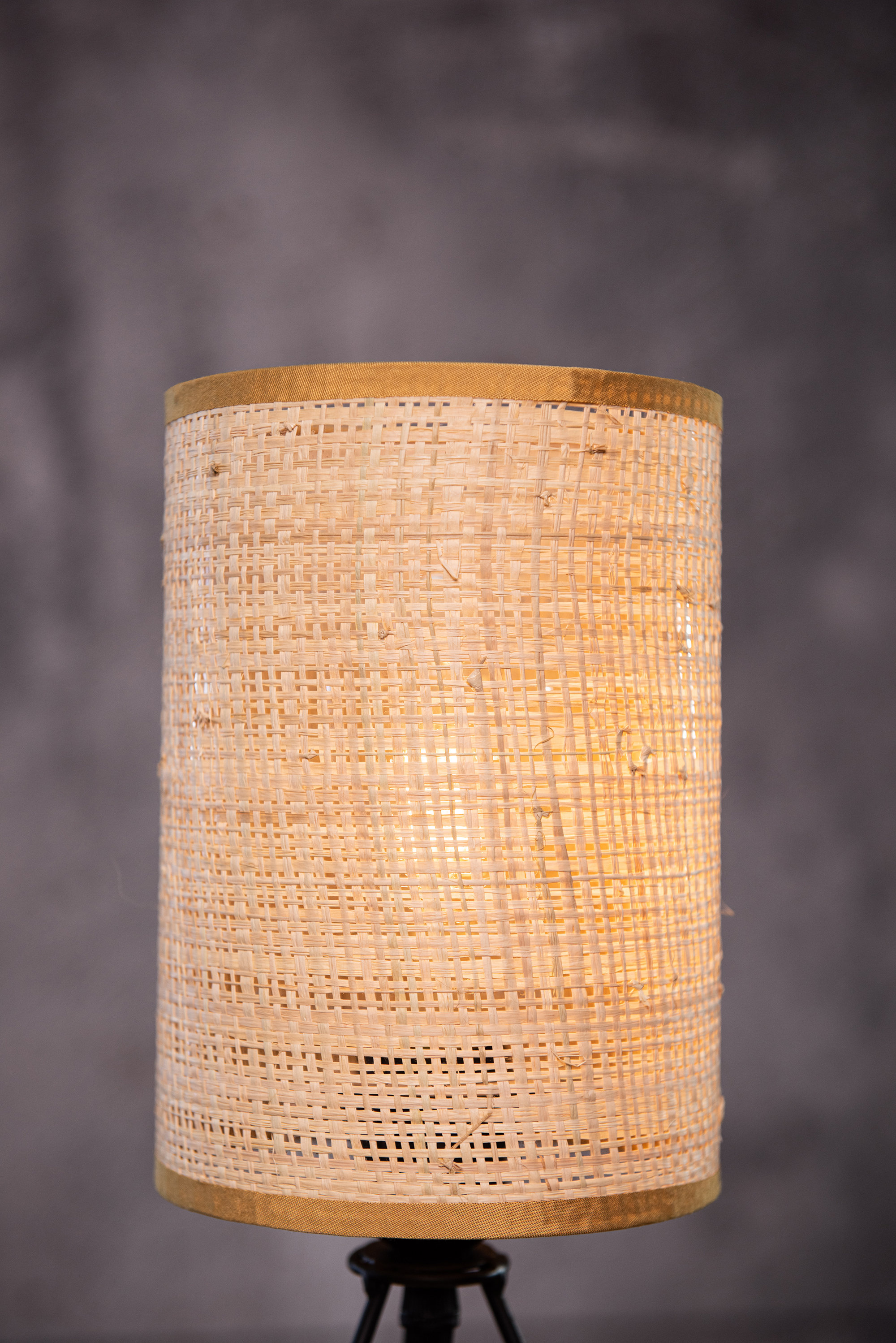 Bay Isle Home™ Baltierra Modern Rattan Mini Table Lamp Boho Desk Lamp ...