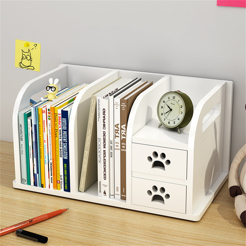 Latitude Run® Palys Manufactured Wood Desk Organizer | Wayfair