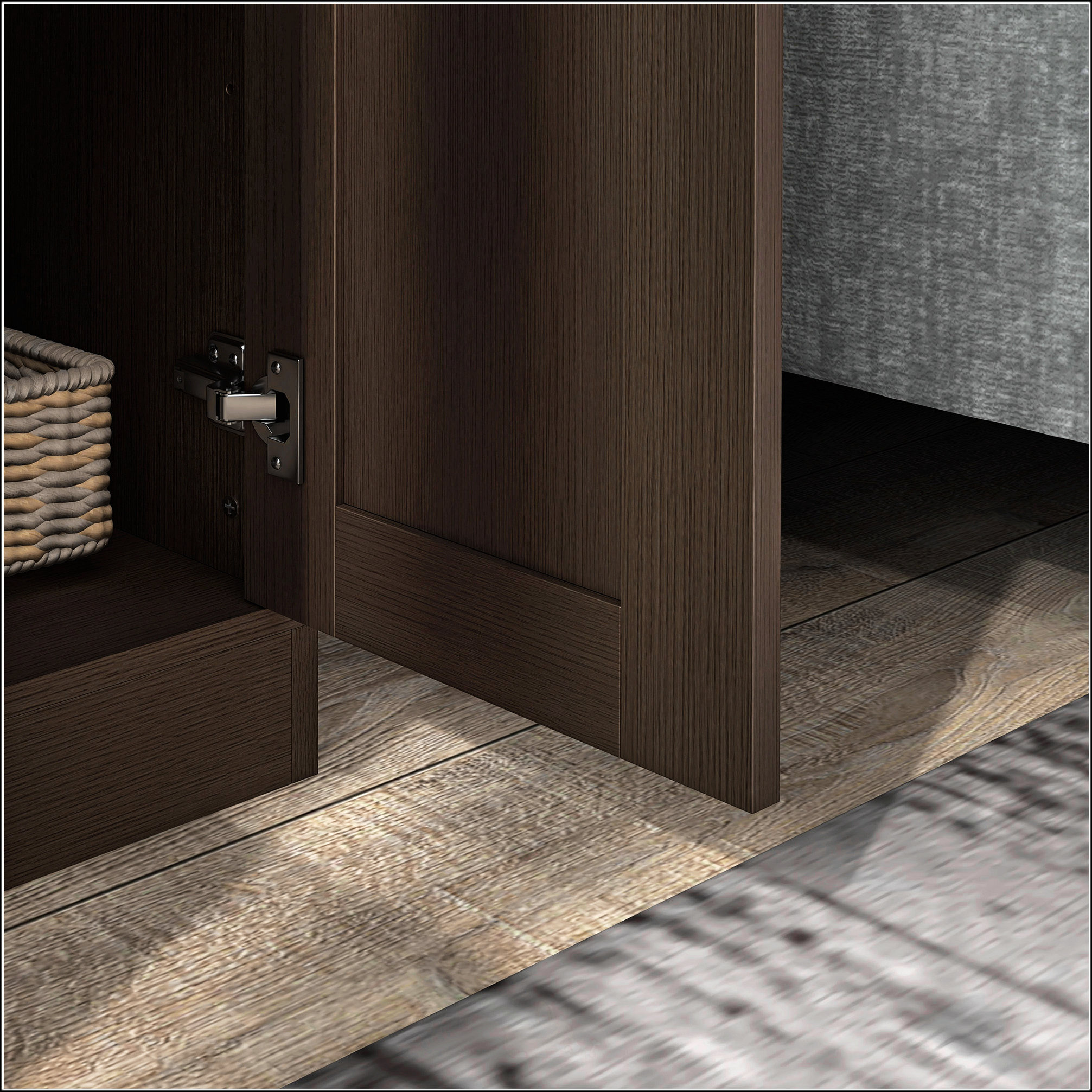 Latitude Run® 69" Tall Storage Cabinet With Movable Storage Shelves ...