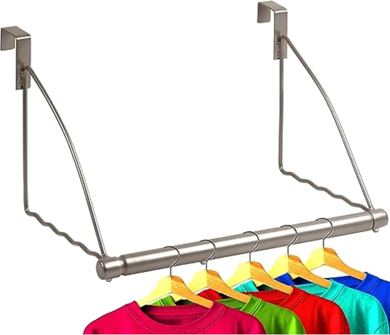 Rebrilliant Over The Door Hanging for Clothes | Wayfair