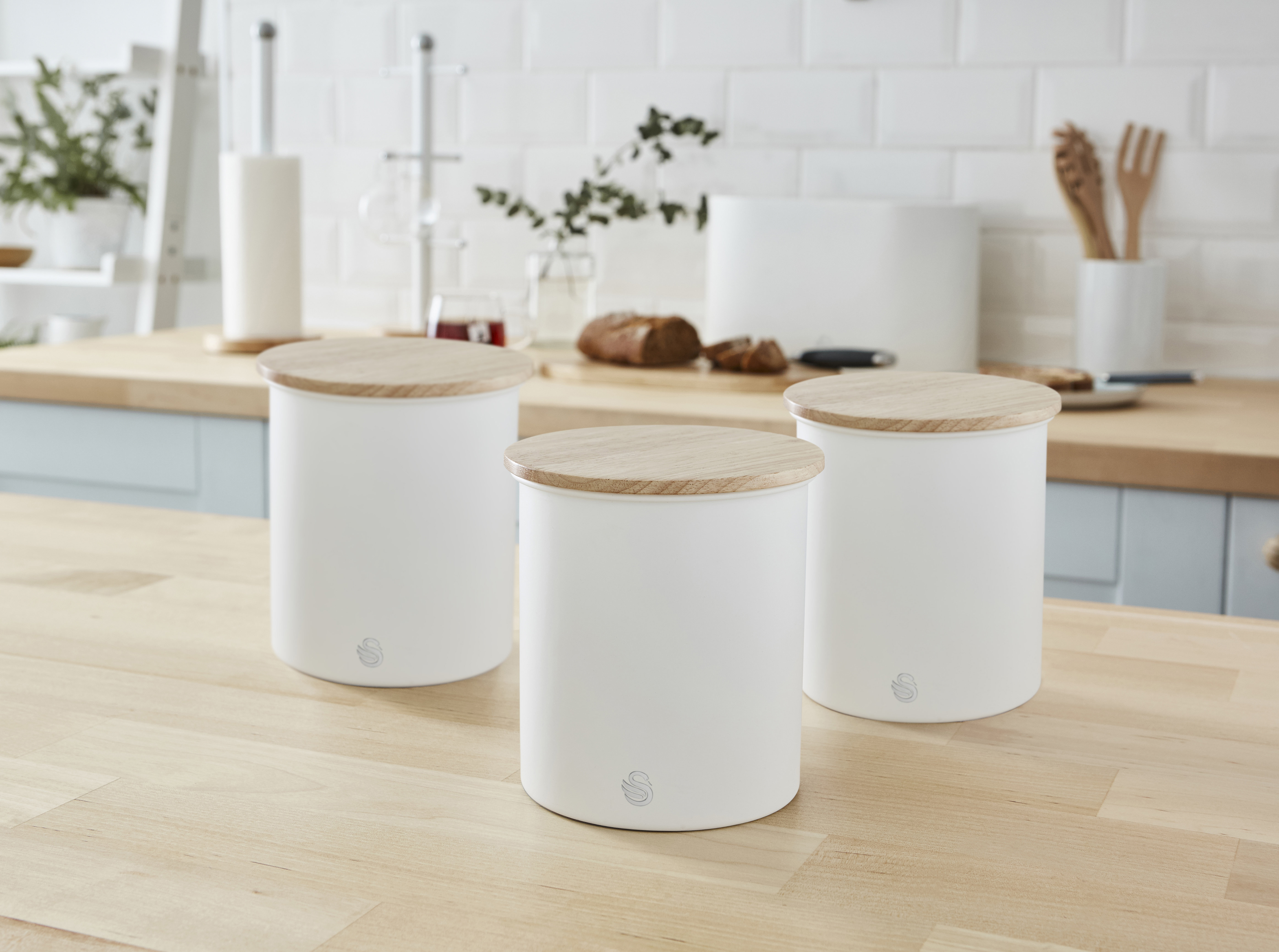 Swan Canister - Set of 3 & Reviews | Wayfair.co.uk