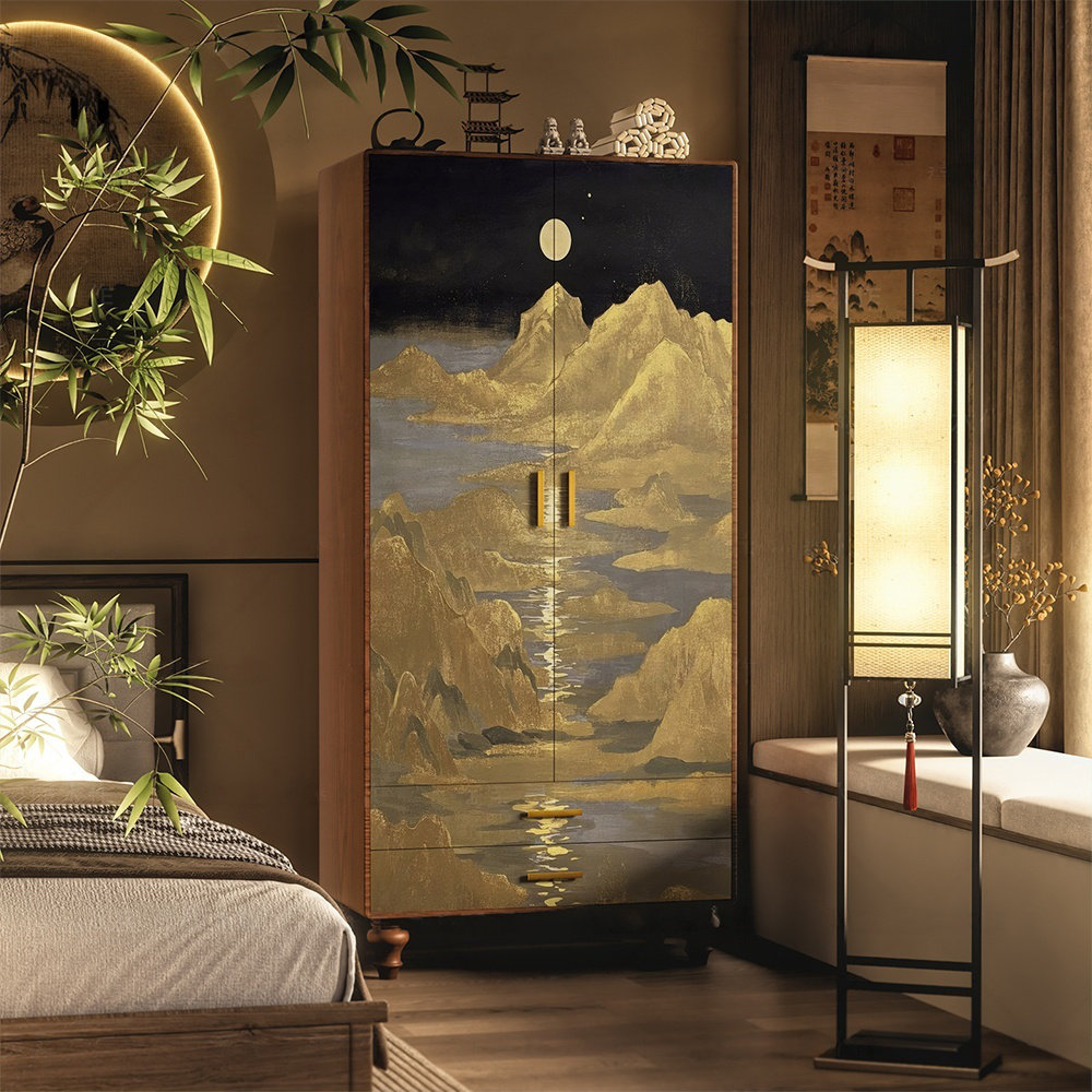 Dakota Fields Chinese-style light luxury wardrobe - Wayfair Canada