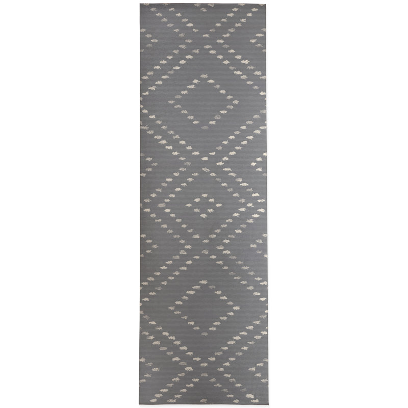 Foundry Select Geometric Machine Woven Runner 2'6" x 8' Polyester ...