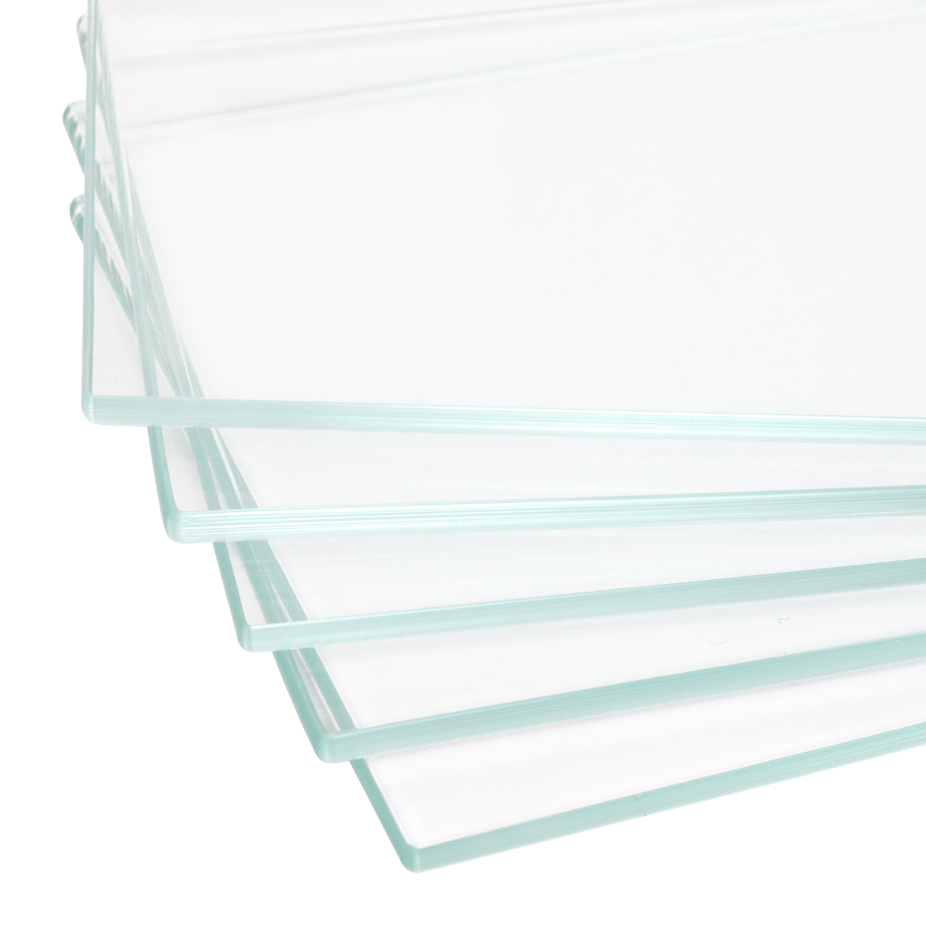 Red Barrel Studio® 14" W X 24" L - Tempered Rectangle Glass Shelf ...
