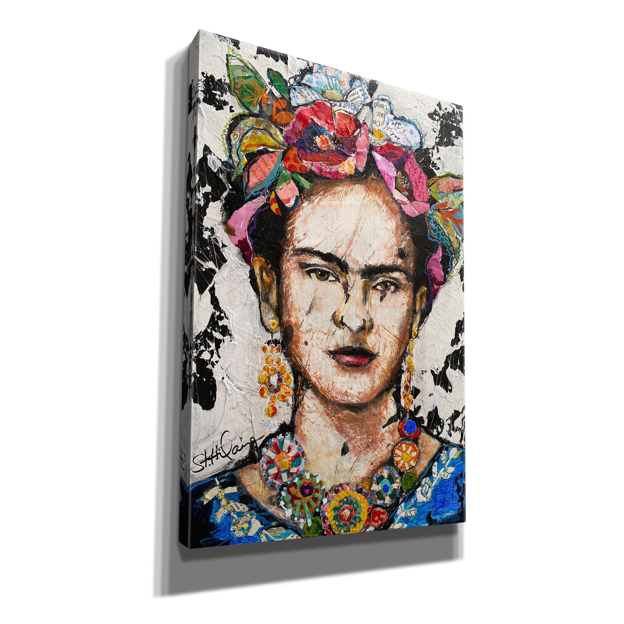 Mercer41 Maurisa Frida On Canvas by St. Hilaire Elizabeth Print | Wayfair