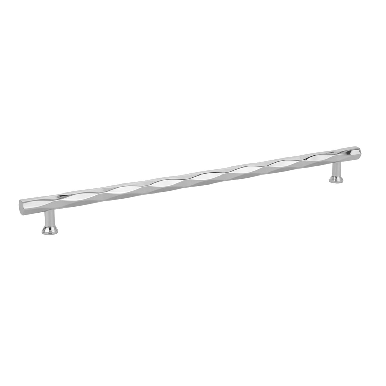 Emtek Tribeca Cabinet Pull 12" Center-to-Center, Polished Nickel | Wayfair
