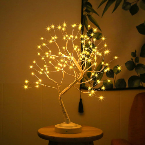 Lighted Twig & Birch Trees You'll Love | Wayfair