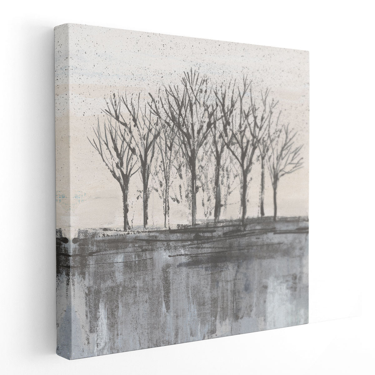 Winston Porter Trees at Dawn II - Canvas Print Wall Art | Wayfair