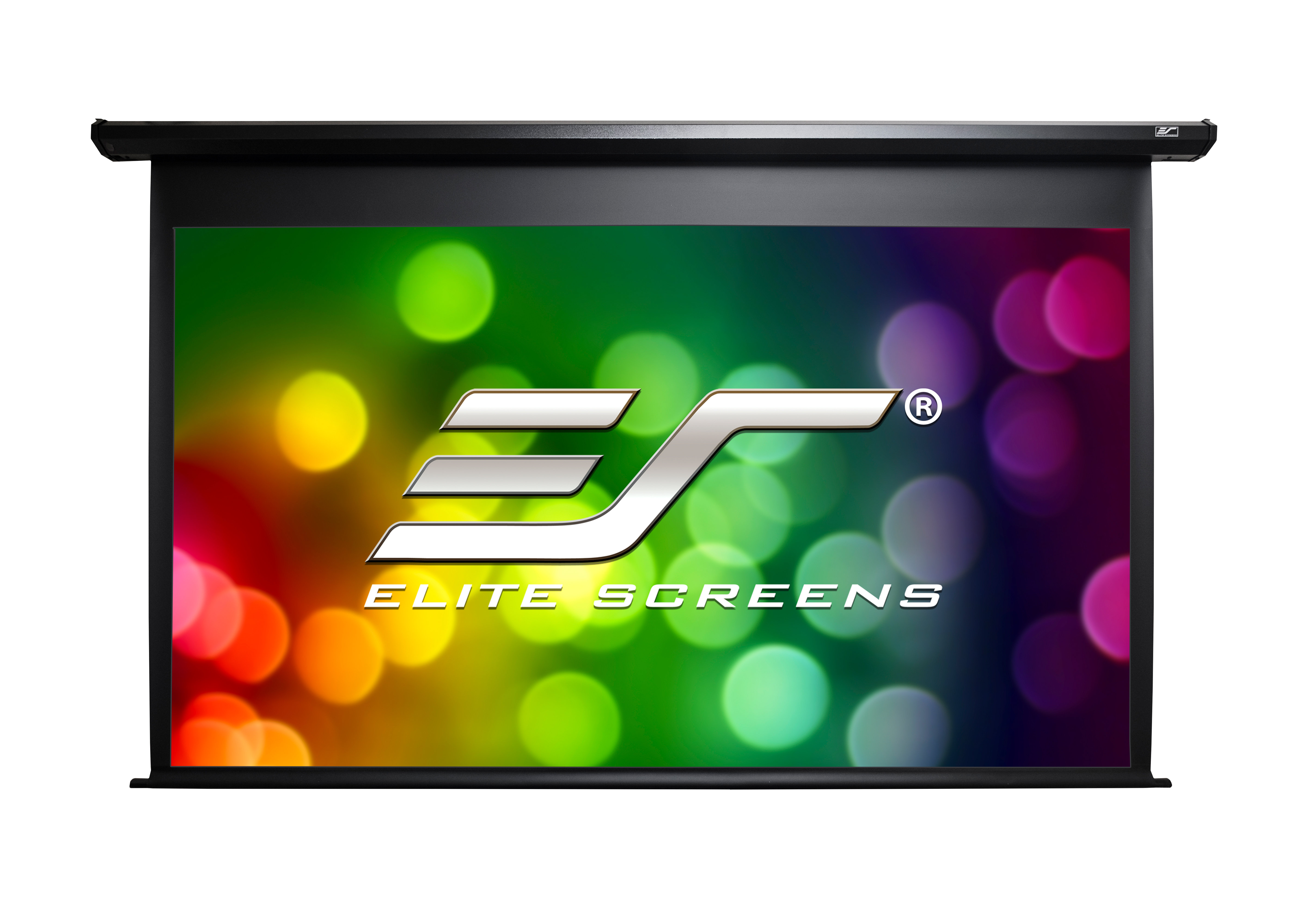 Elite Screens Spectrum Series 128" diag. 16:10 black case Electric Wall ...