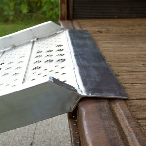 HD Ramps Box Truck Loading Walk Ramp Plate-End Aluminum 2000 lb ...