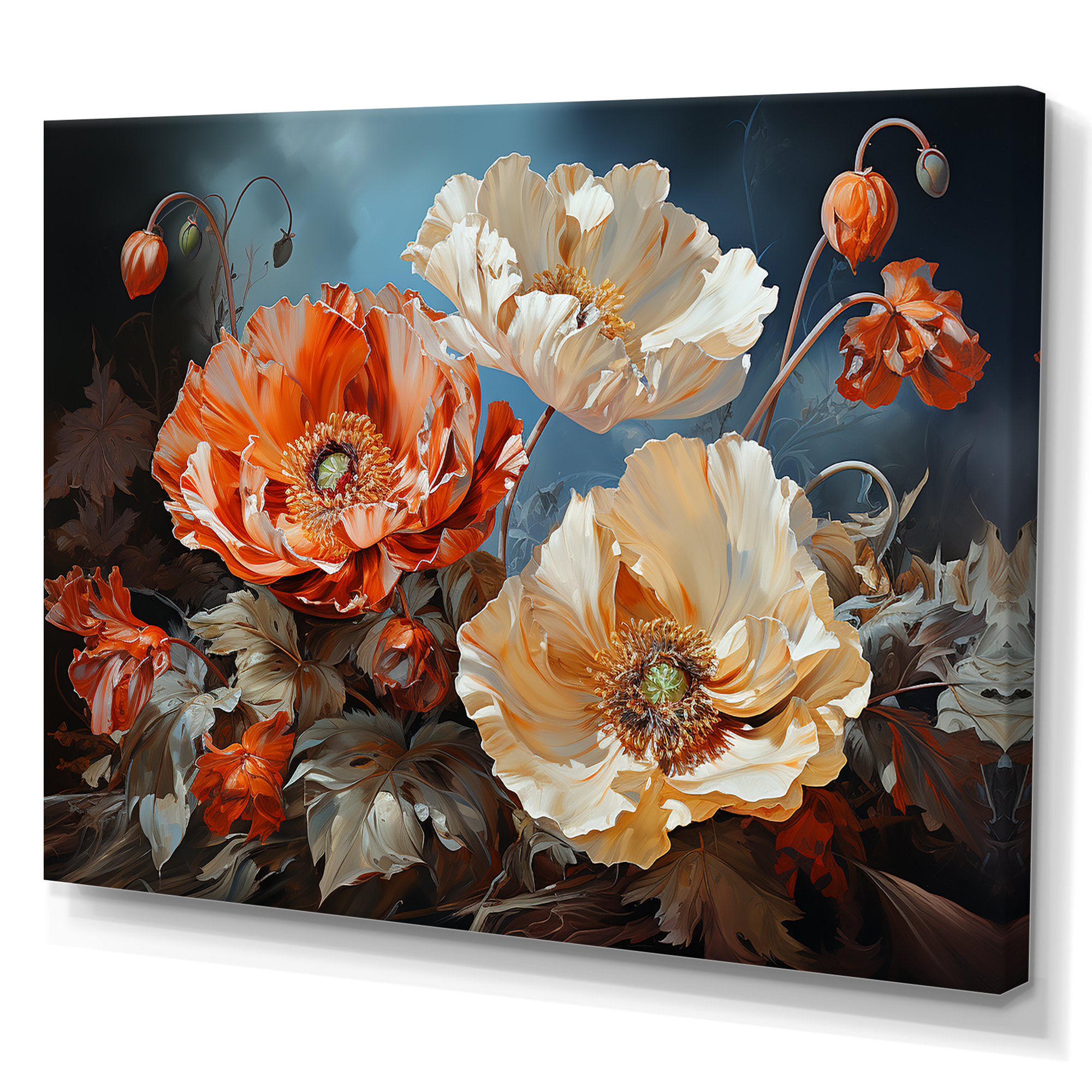 Design Art Vivid Poppy Moments III - Poppies Wall Decor - Wayfair Canada