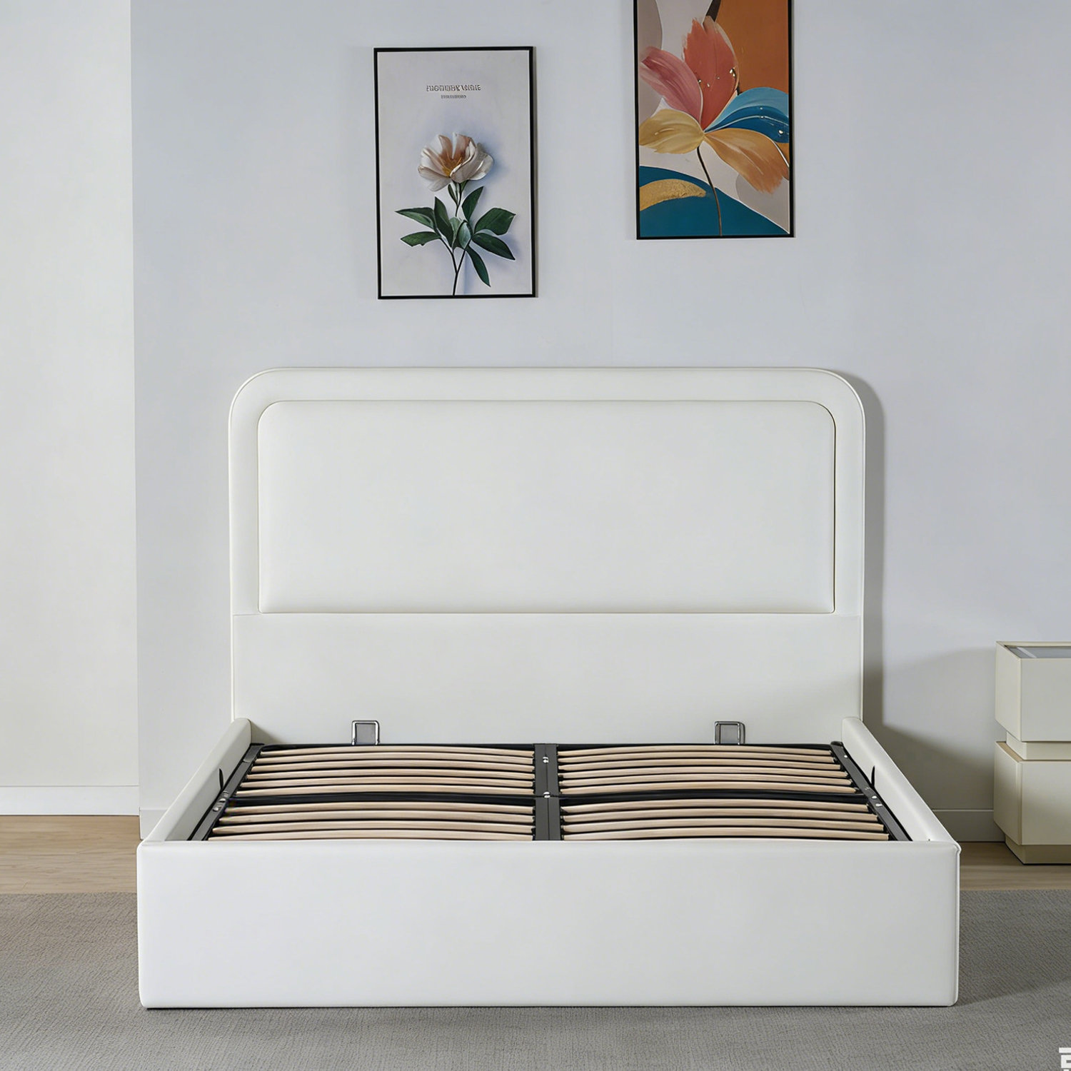 Symple Stuff Boucle Bed Frame | Wayfair.co.uk
