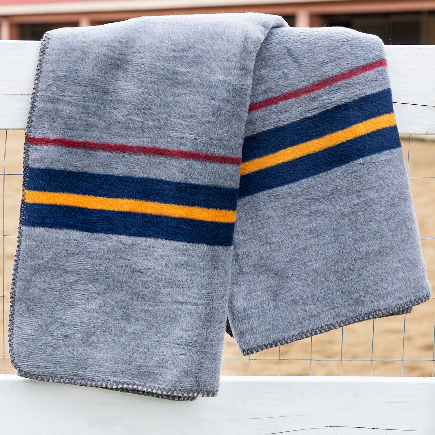 Terry Town Recycled Cotton Chalet Stripe Blanket - Wayfair Canada