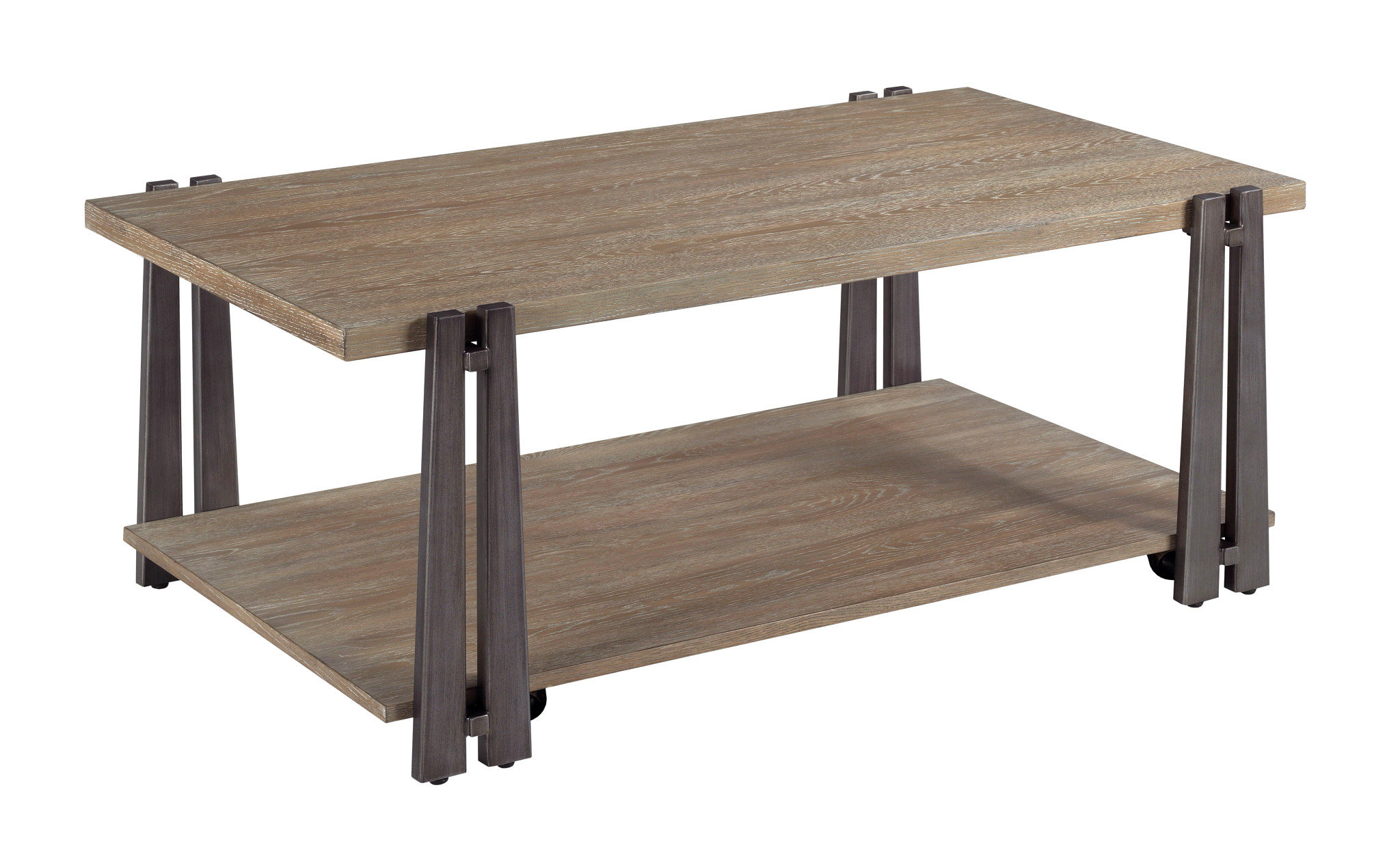 Loon Peak® Cengiz 4 Legs Coffee Table with Storage | Wayfair