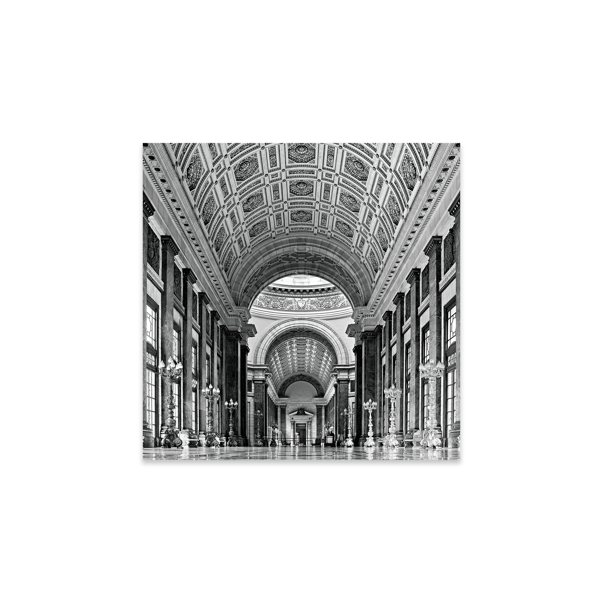 Ebern Designs Church by PhotoINC Studio - No Frame Painting | Wayfair