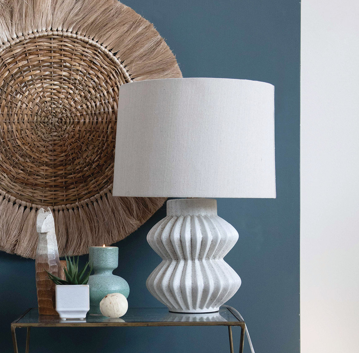 Wrought Studio™ Lunseth 22" Table Lamp & Reviews | Wayfair