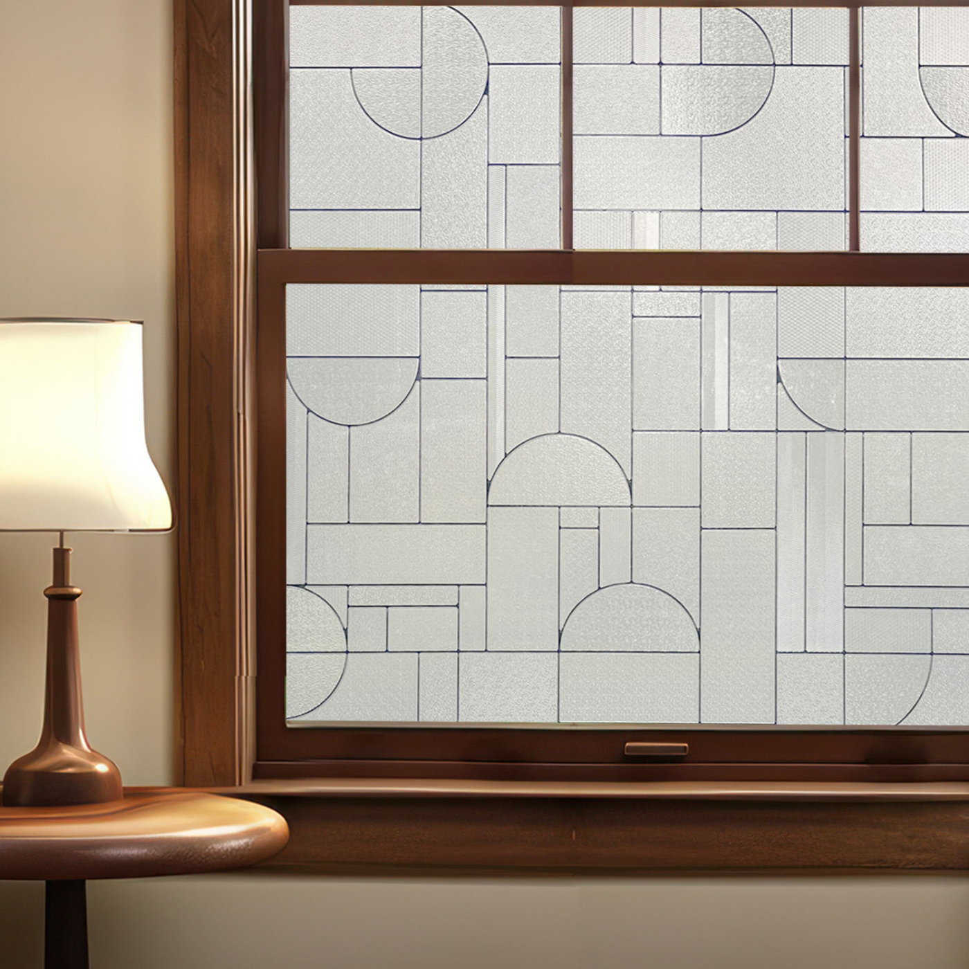 Symple Stuff Time Capsule Design Glass Accent Window Film - Wayfair Canada