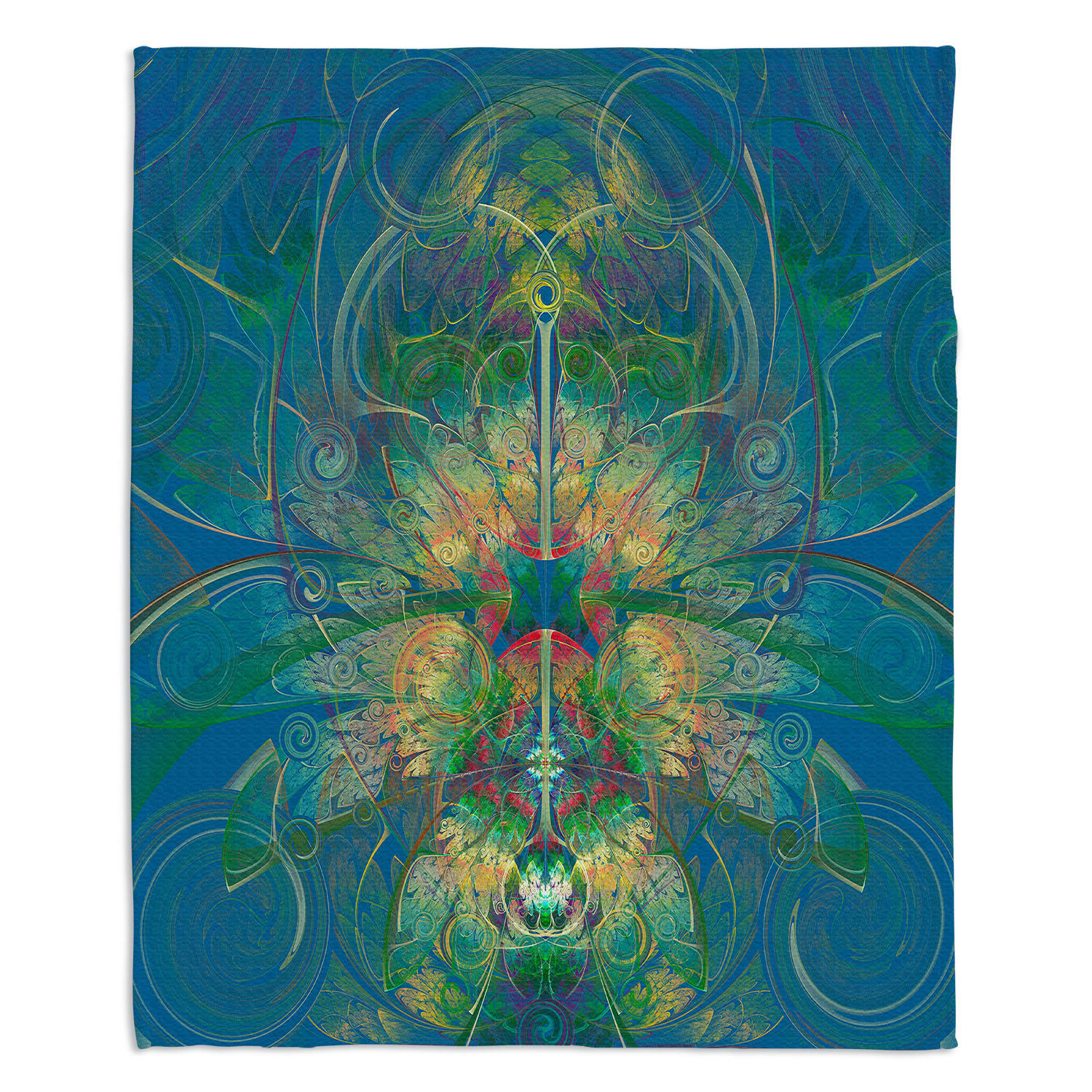 DiaNoche Designs Flower Lady Throw | Wayfair