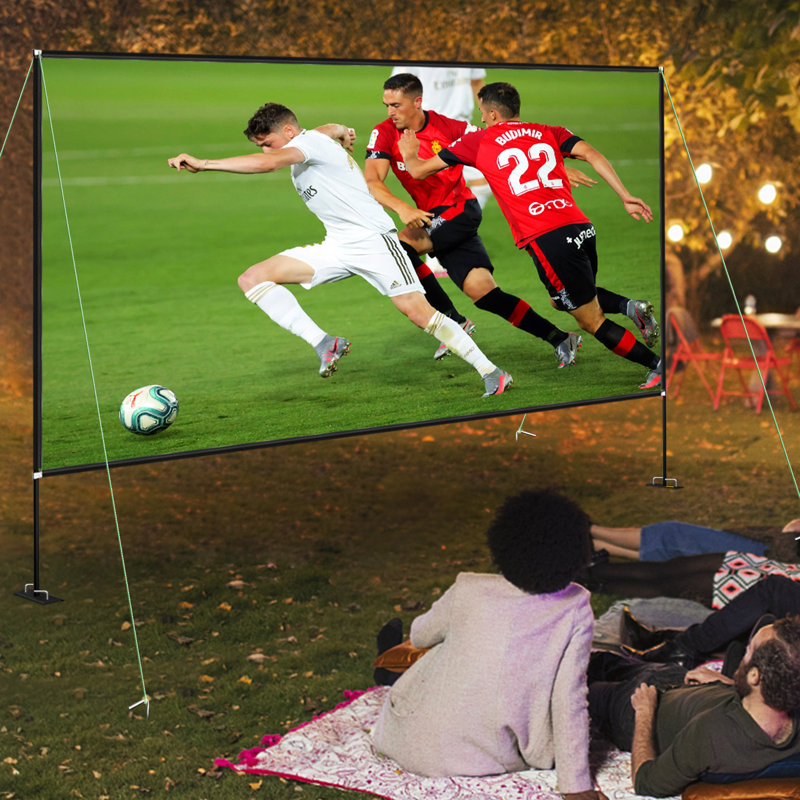 VEVOR Outdoor Portable Projector Screen | Wayfair