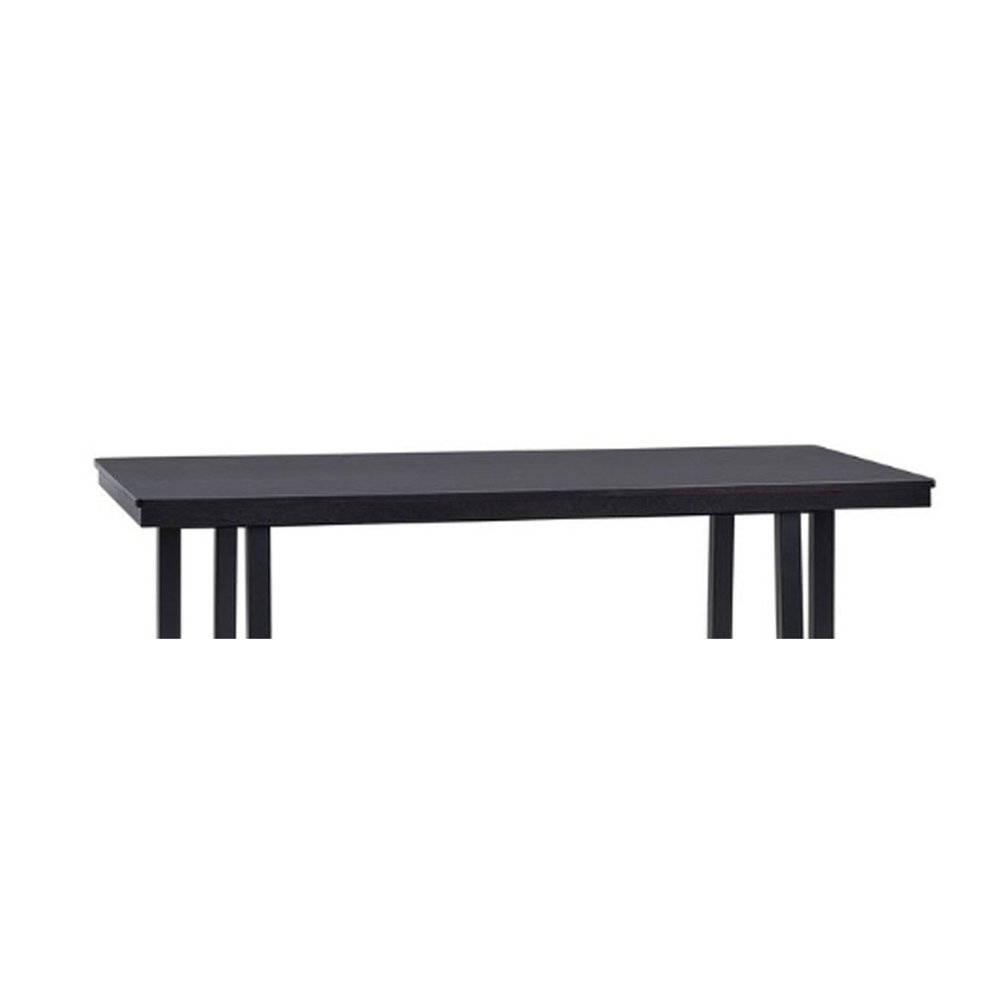 Latitude Run® Black Finish Dining Table - Wayfair Canada